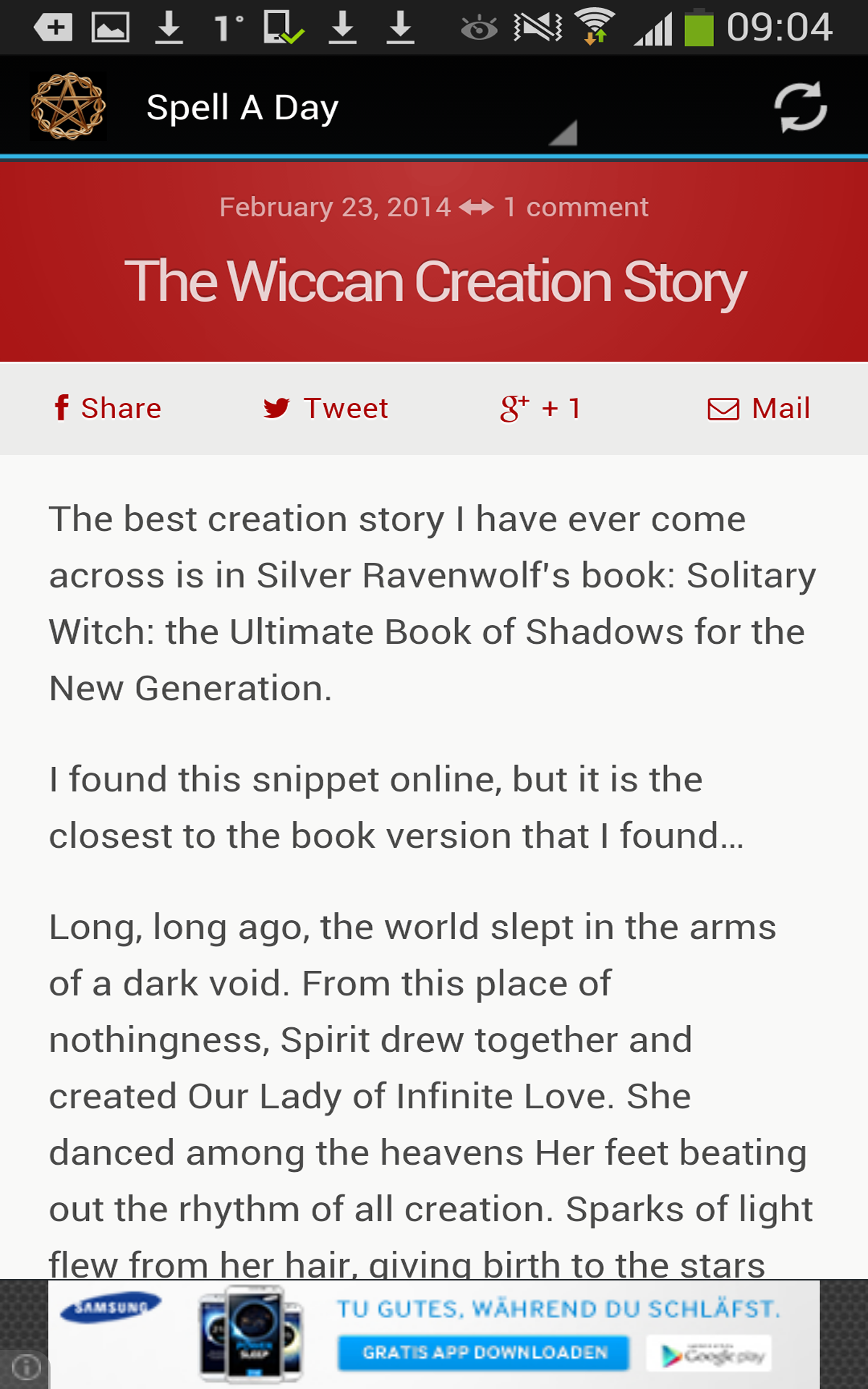 Spell A Day (Wicca & Witchcraft) - App on Amazon Appstore