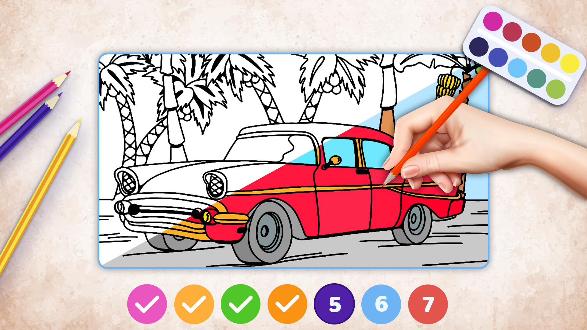 Vehicle & Car Coloring Book : Vlad And Niki Vehicles Color By Number ...