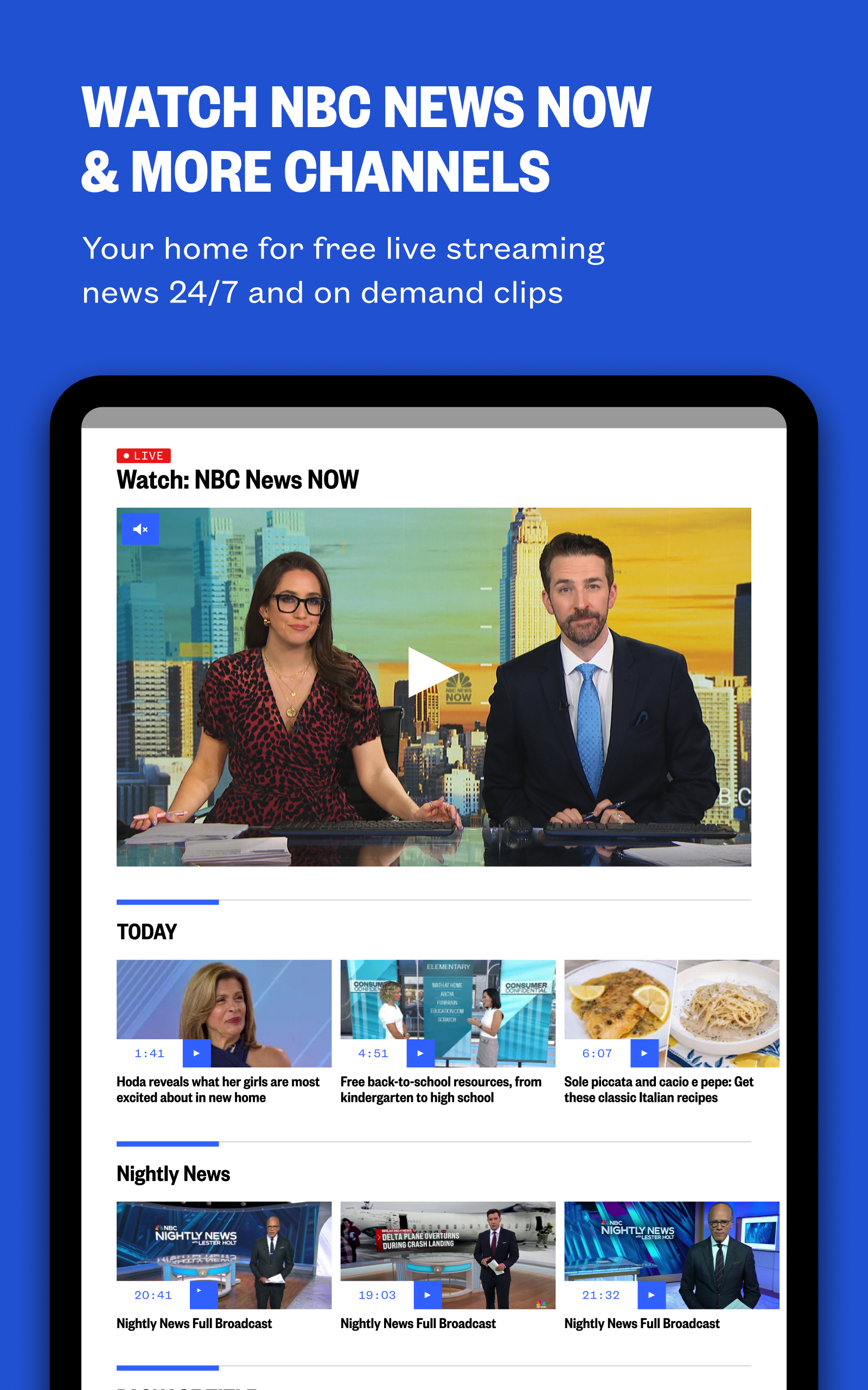NBC News: Breaking News, US News & Live Video - App on Amazon Appstore