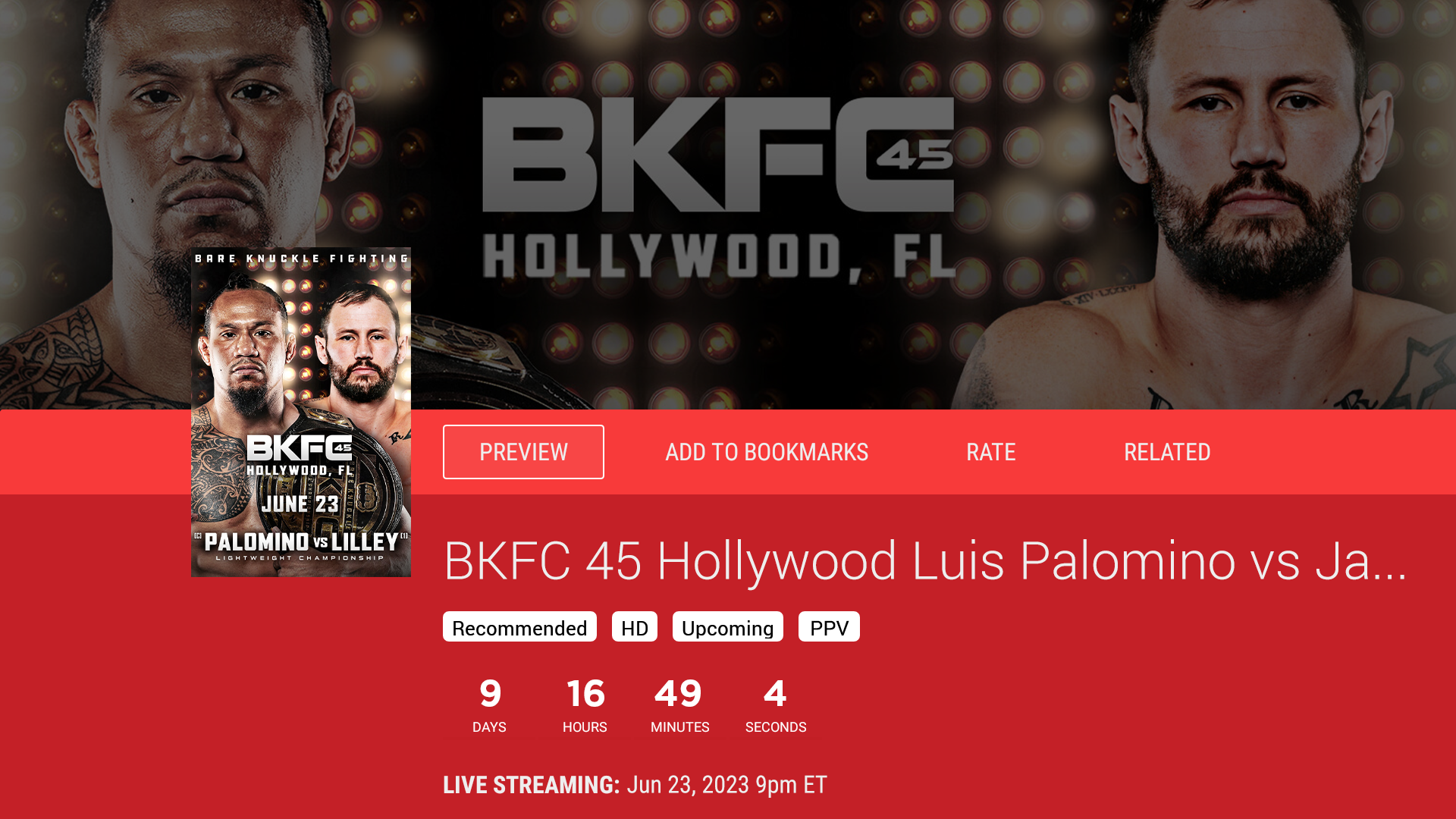 FITE - Live Sports & Entertainment:Amazon.com:Appstore for Android
