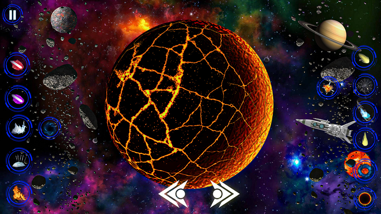 Solar Smash Planet Destroyer 3D: Universe Destruction Game Simulator ...