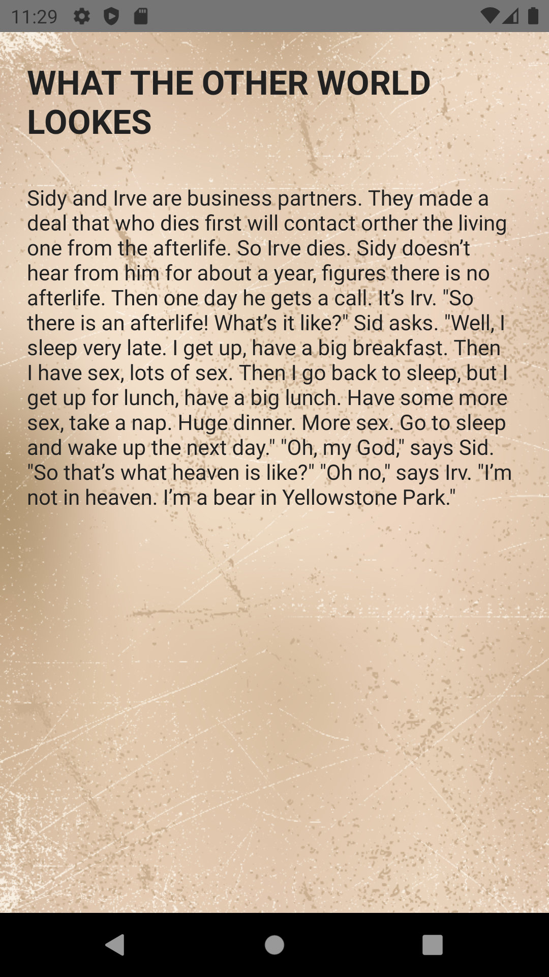 Jio Story - Selected joke stock - App on Amazon Appstore