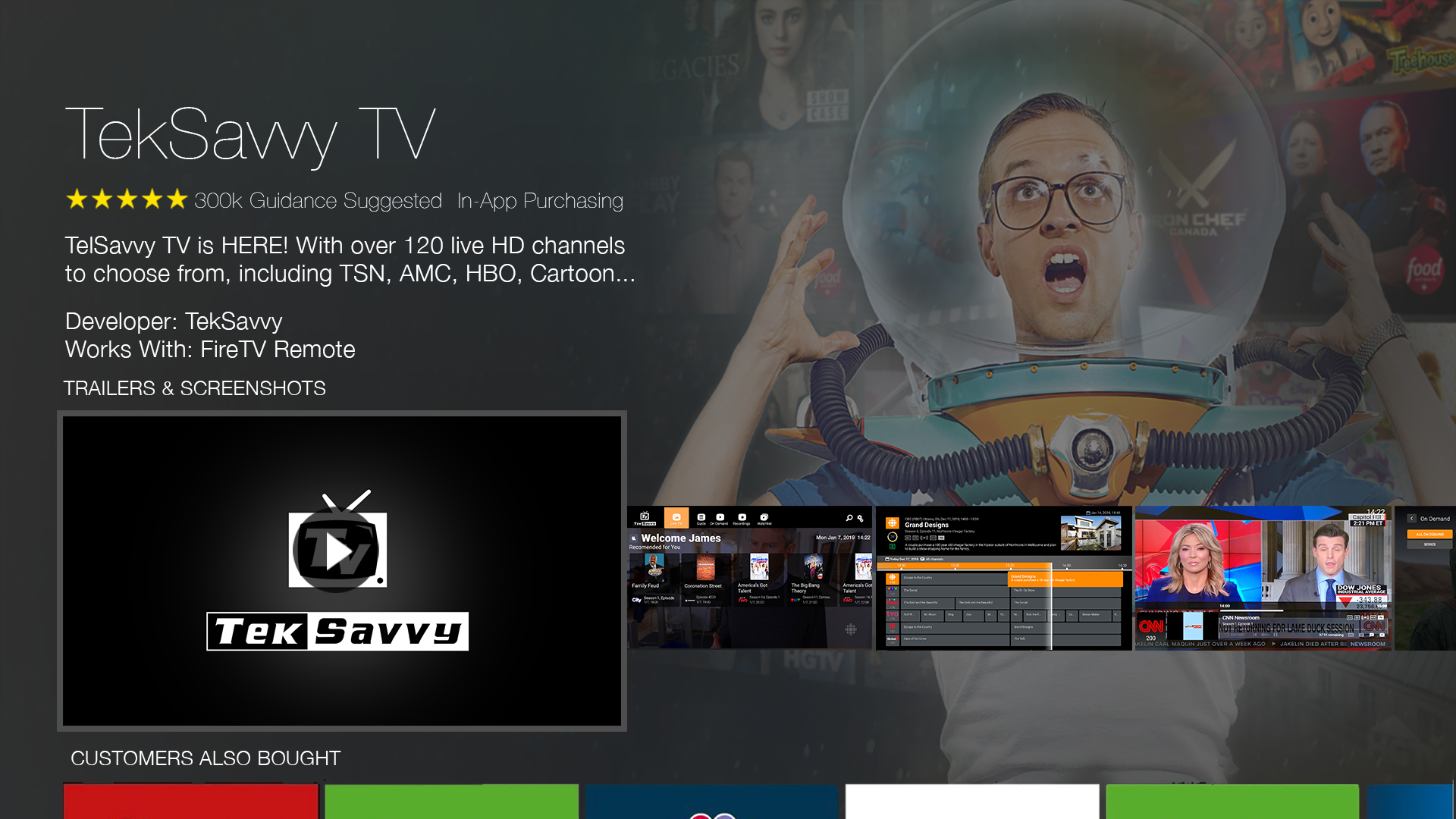 TekSavvy TV Mobile - App on Amazon Appstore