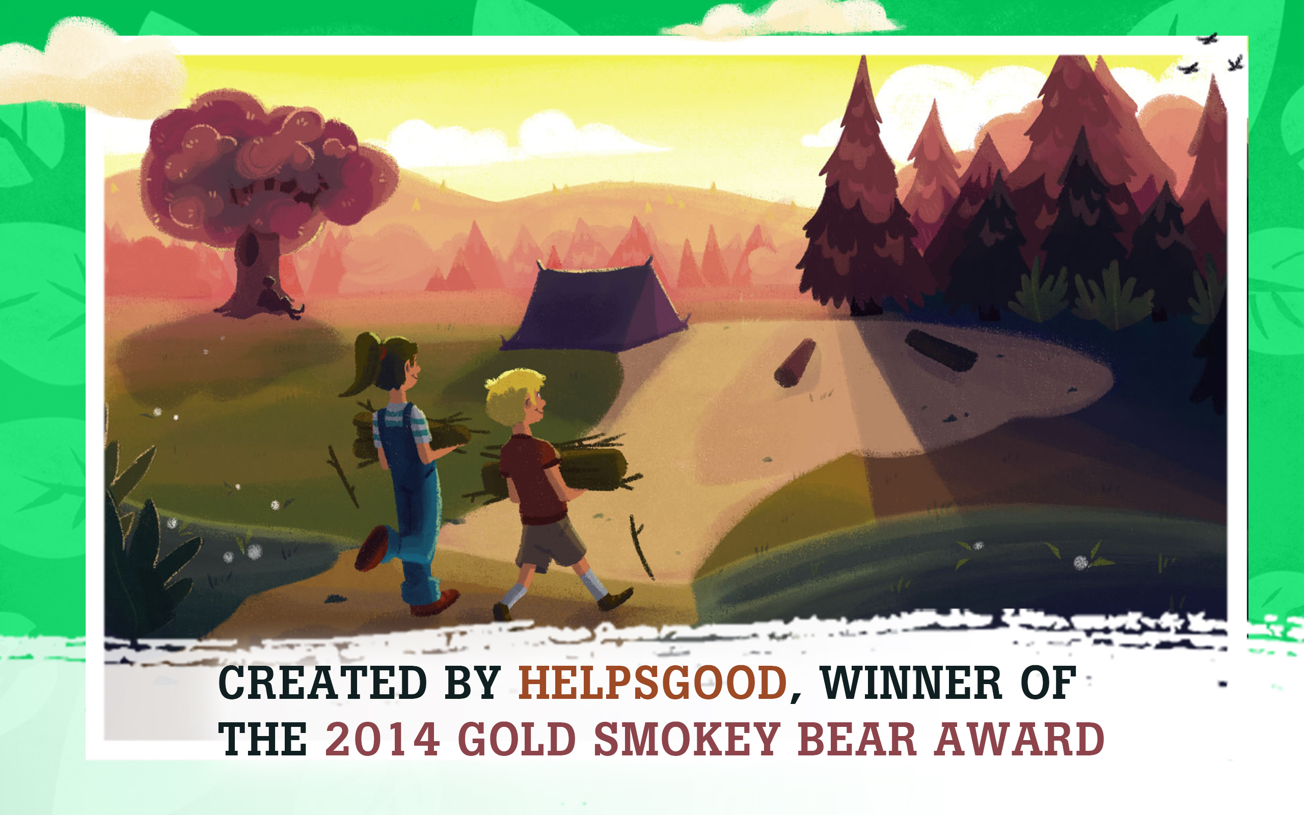 Aplicación Smokey Bear and the Campfire Kids Book - Will Smokey get to ...