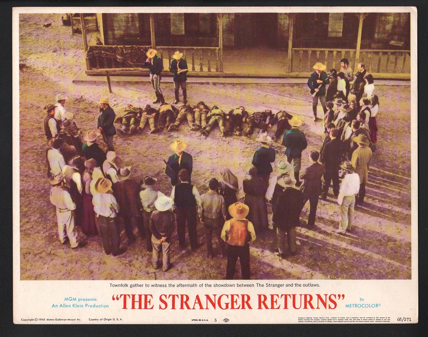 Amazon.com: MOVIE POSTER: The Stranger Returns 11"x14" Lobby Card Tony ...
