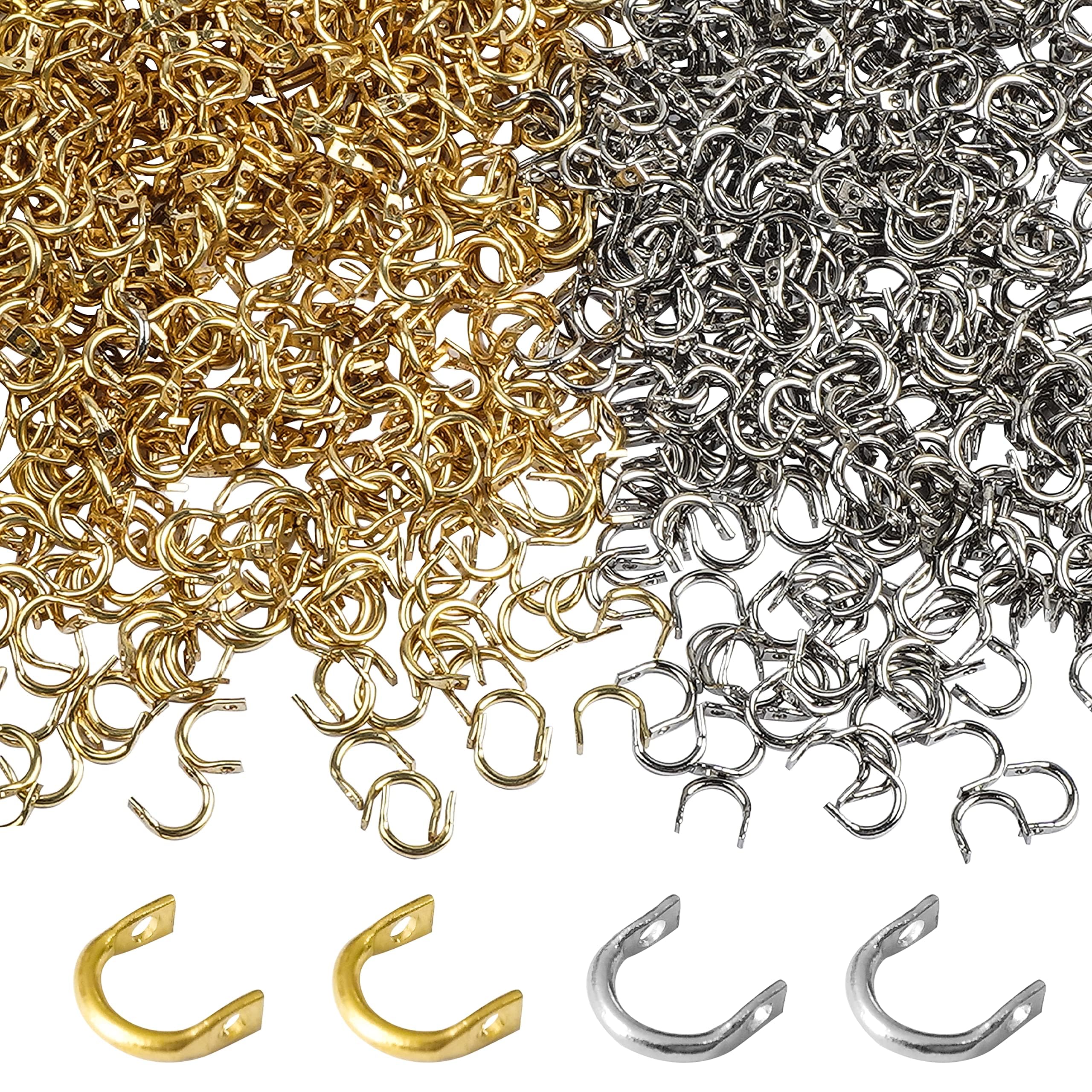 Fishing Clevis Easy Spin Spinner Clevis,120pcs U-Shaped Brass Links ...