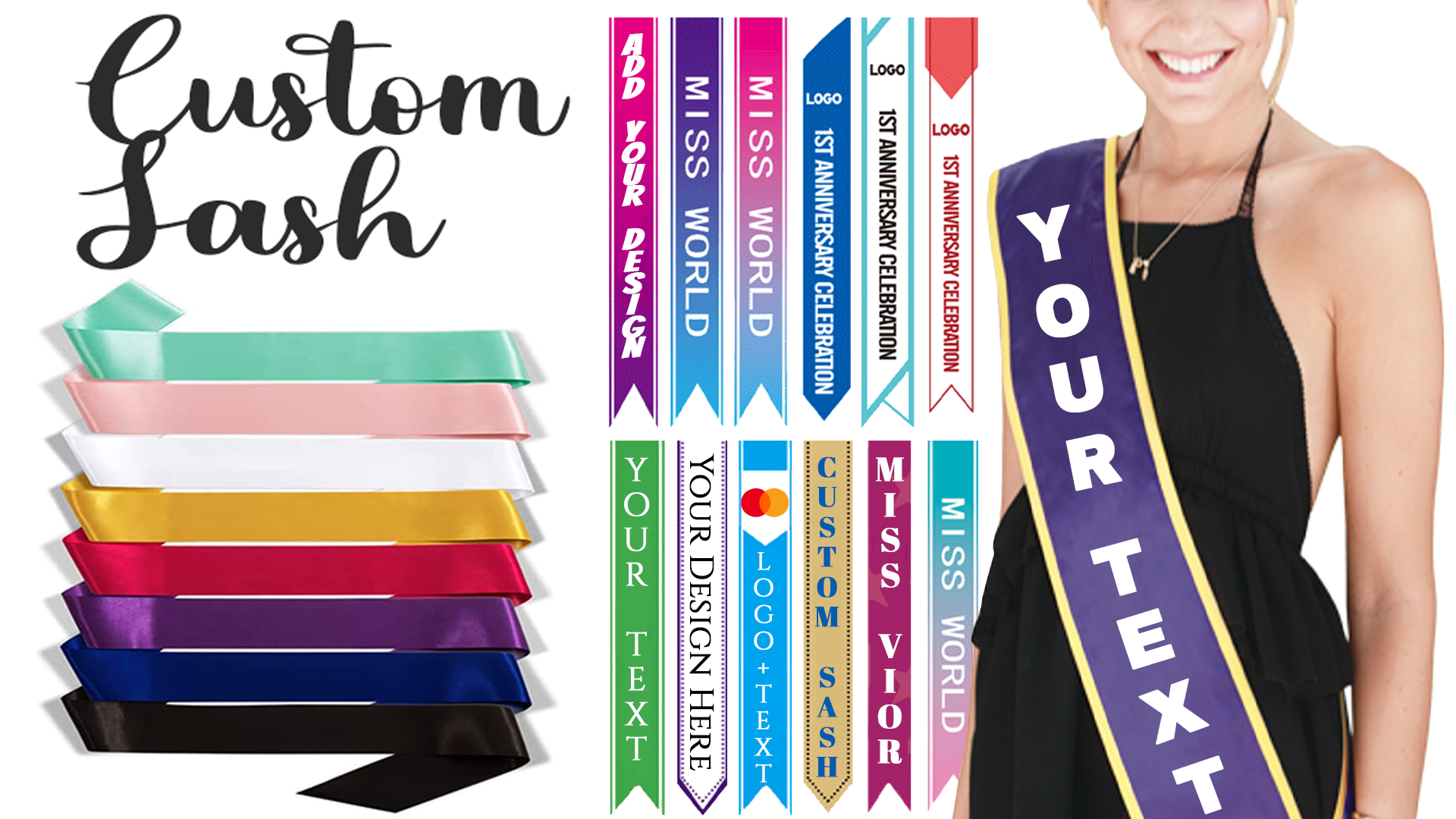 Watch Custom Sash Video on Amazon Live