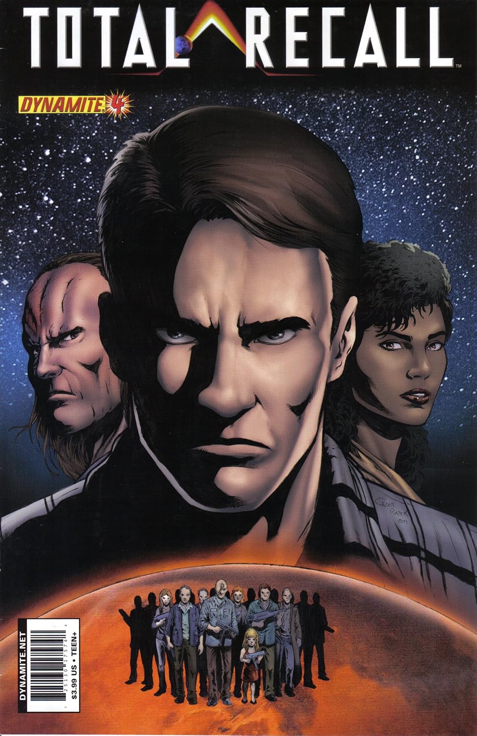 Total Recall No. 4 Cover B 1 in 5 variant: Vince Moore: Amazon.com: Books