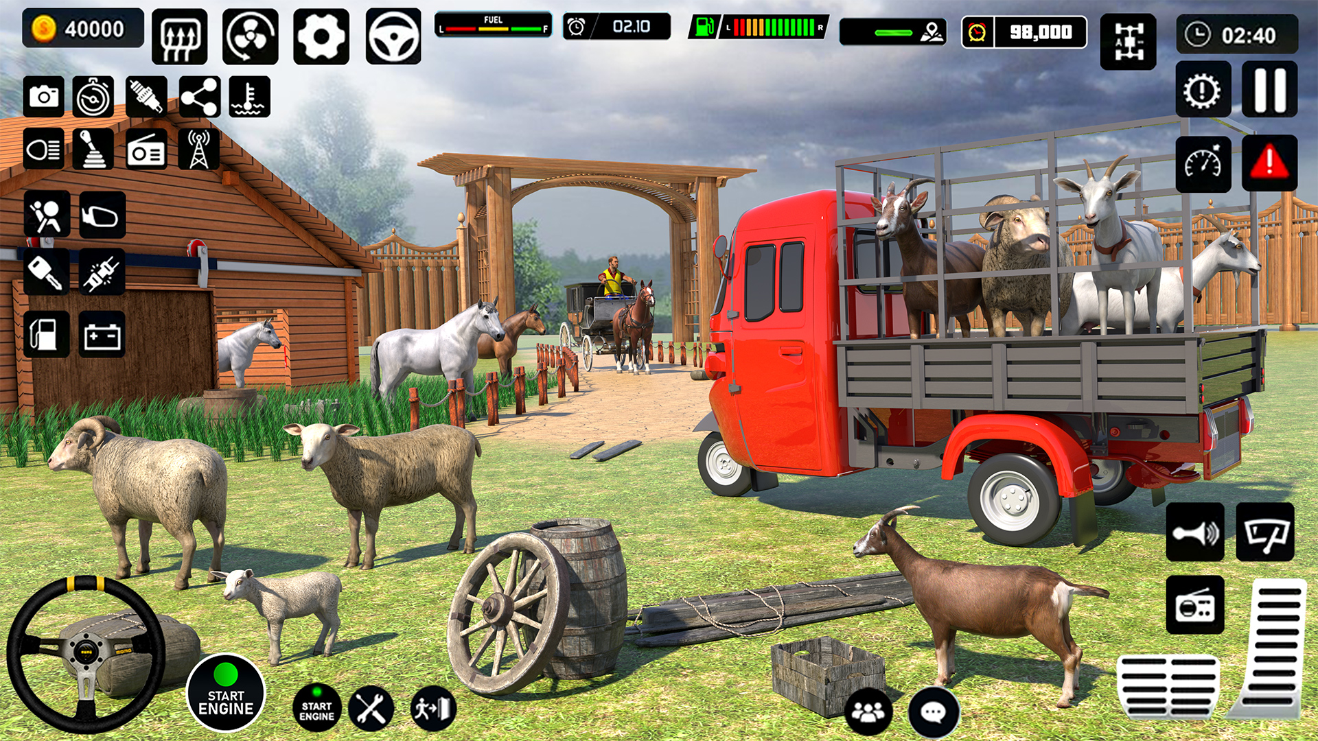 Animal Transport Games, Animal Cargo Transporter Games, Farm Animal ...