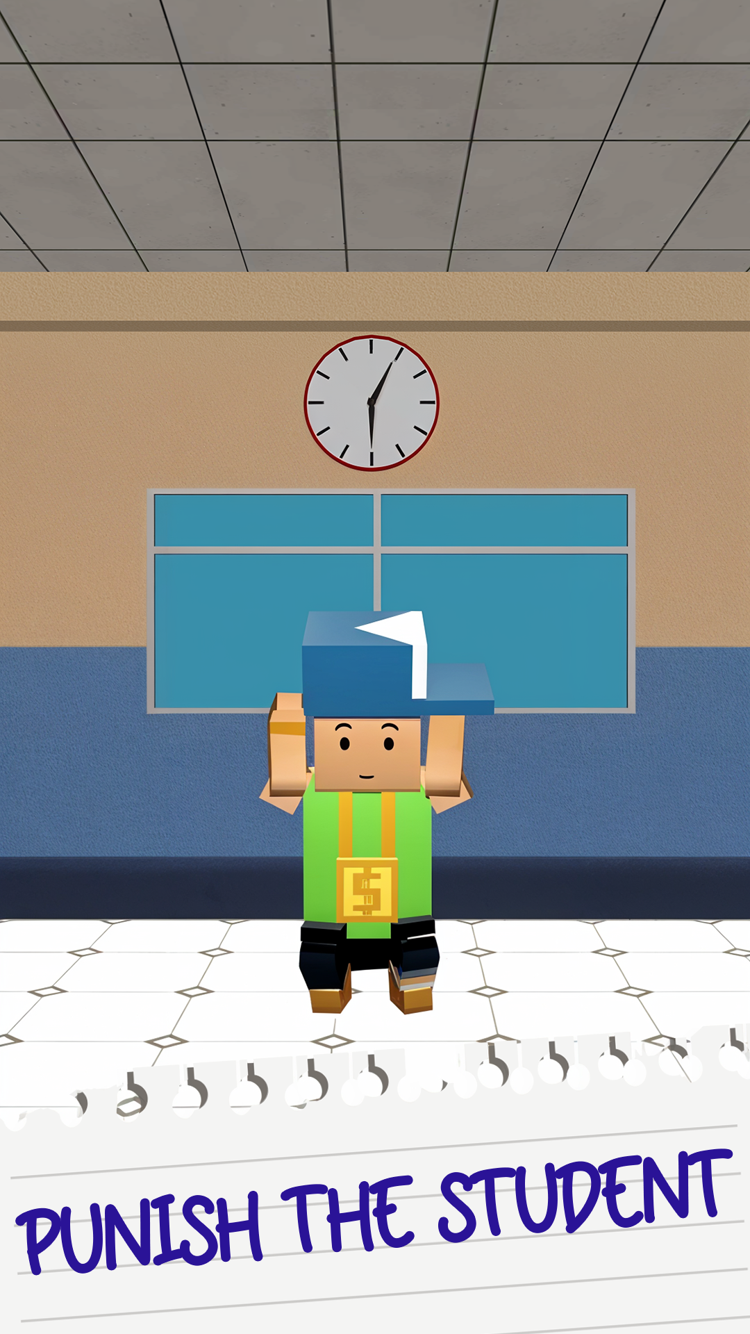 Blocky School Teacher Simulator: Pass or Fail Game with Blocky ...