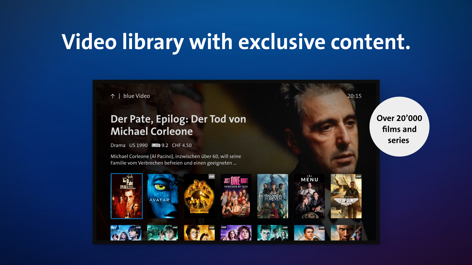 Swisscom blue TV - App on Amazon Appstore
