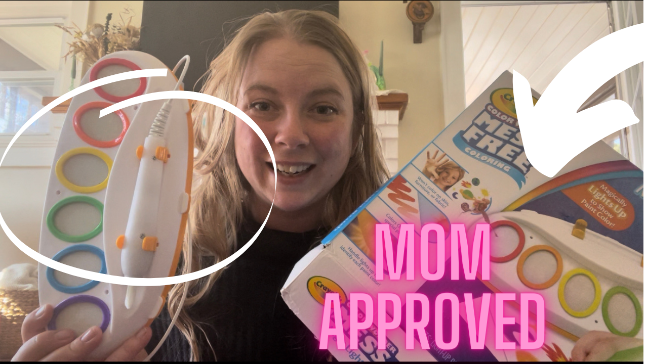 Watch Crayola Mess Free Paint set - honest review on Amazon Live
