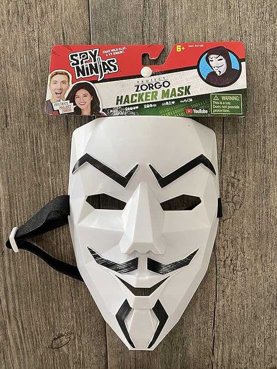 Amazon.com: Spy Ninjas Project Zorgo Mask, White : Toys & Games