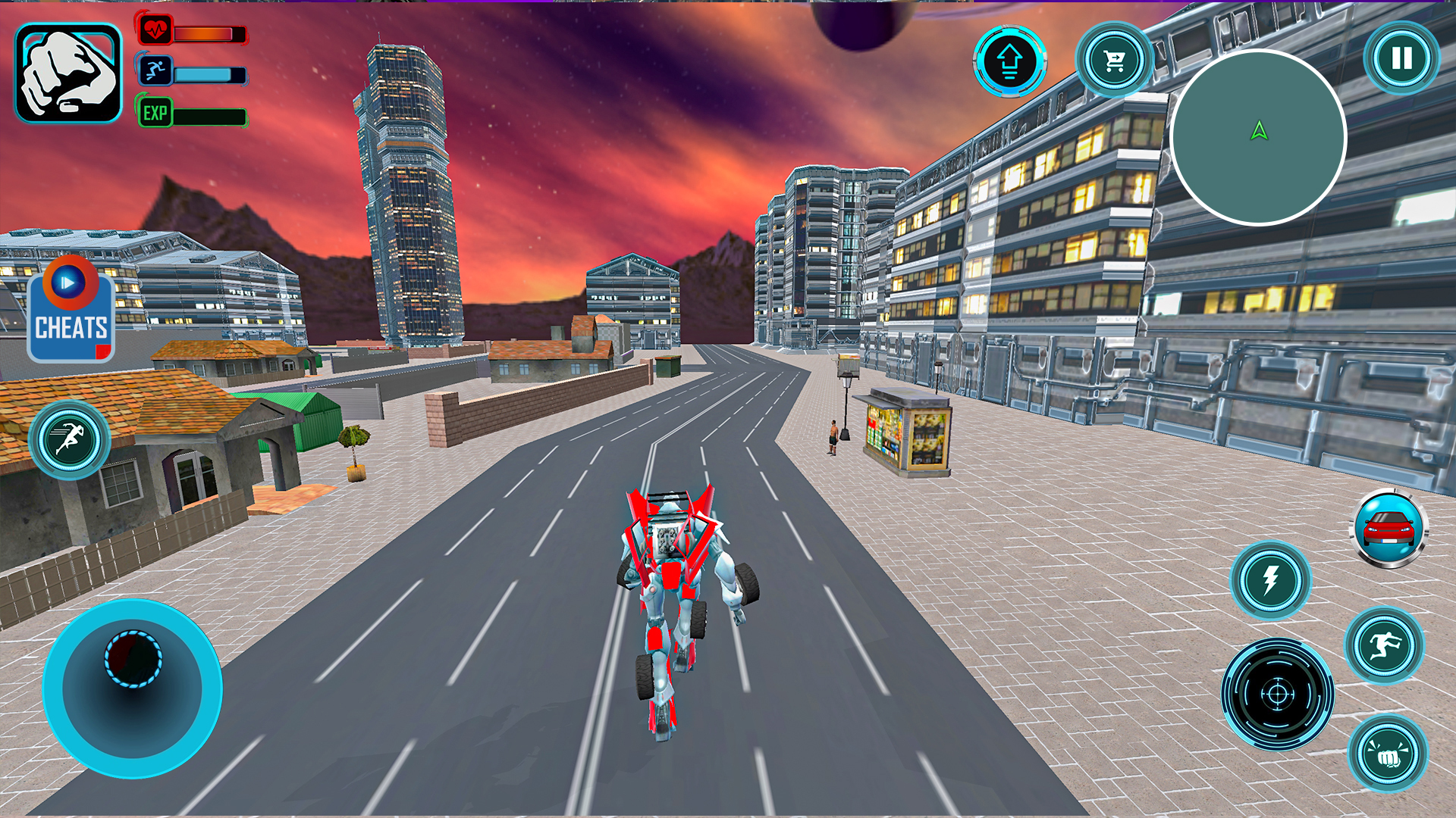 Red Giant Robot Car Simulation Game - App on Amazon Appstore
