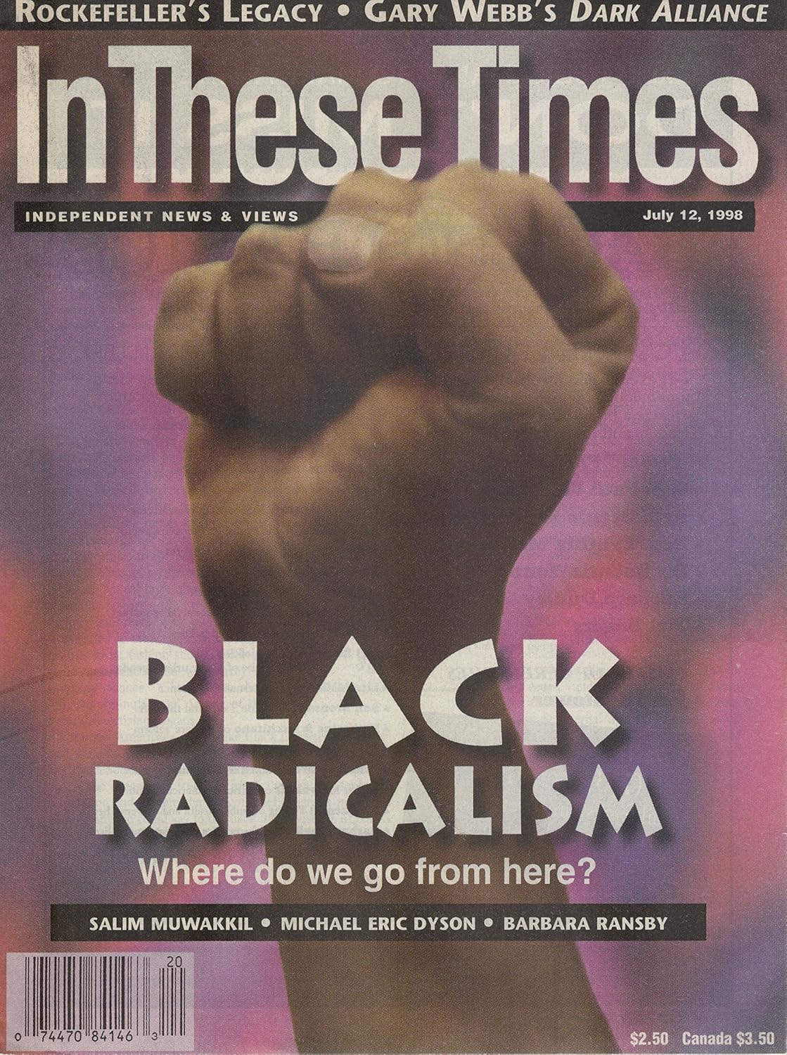 IN THESE TIMES MAGAZINE, Independent News & Views, July 12, 1998 ...