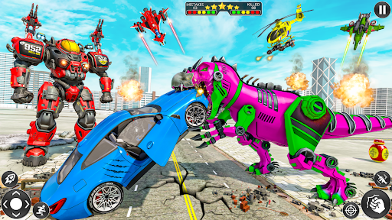 Dino Robot Car: Robot Games - App on Amazon Appstore