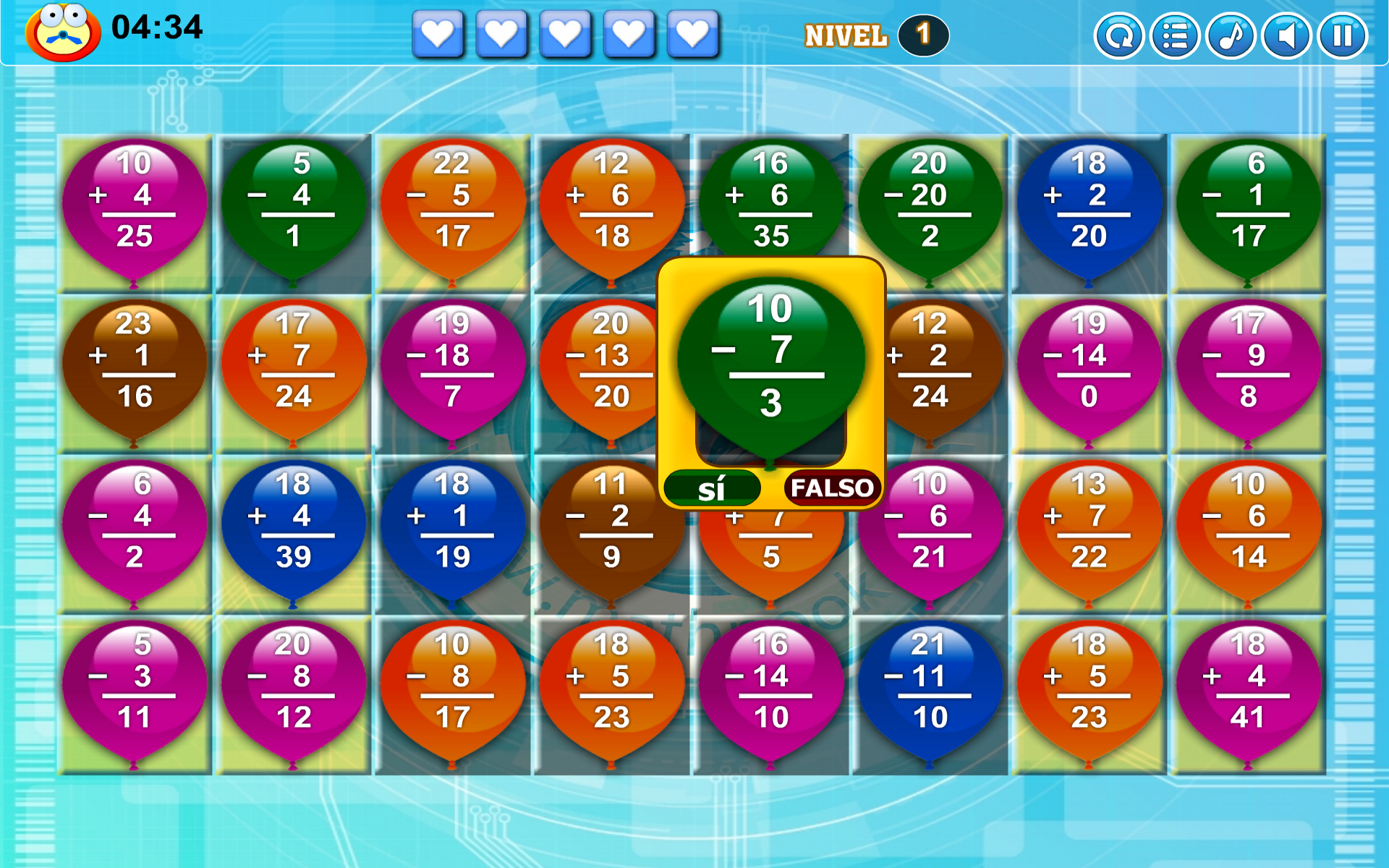 Math Balloons Addition Subtraction - App on Amazon Appstore