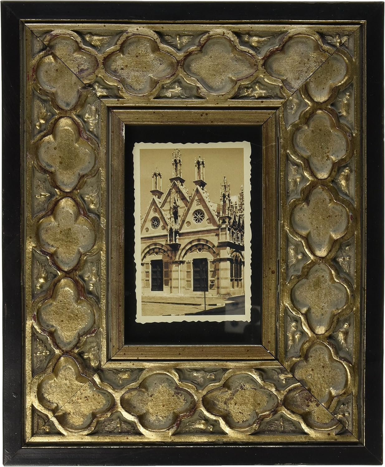 Amazon.com: IMAX 21017 4 by 6-Inch Diamante Wooden Frame: Luxury Frames ...