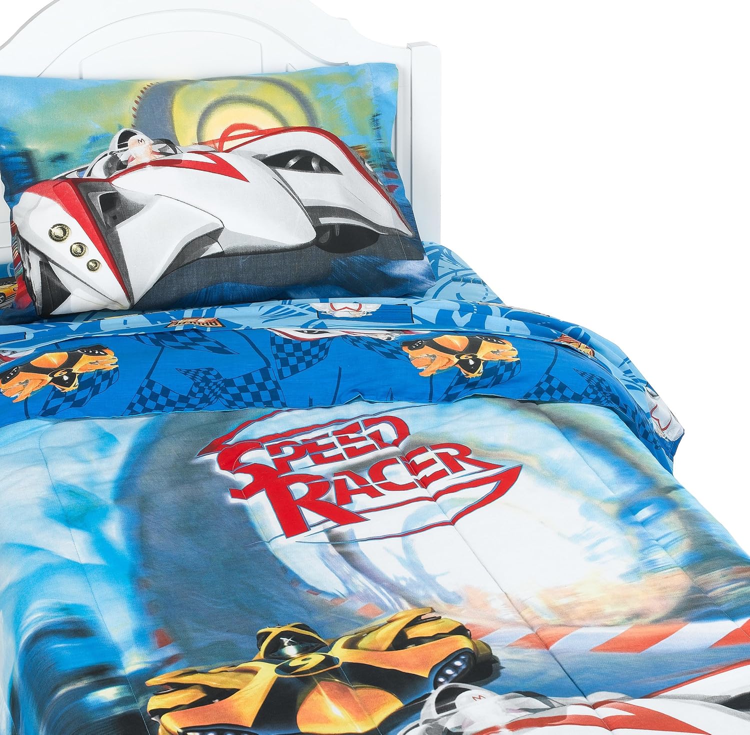 Amazon.com: Speed Racer Grand Prix Full Comforter : Home & Kitchen