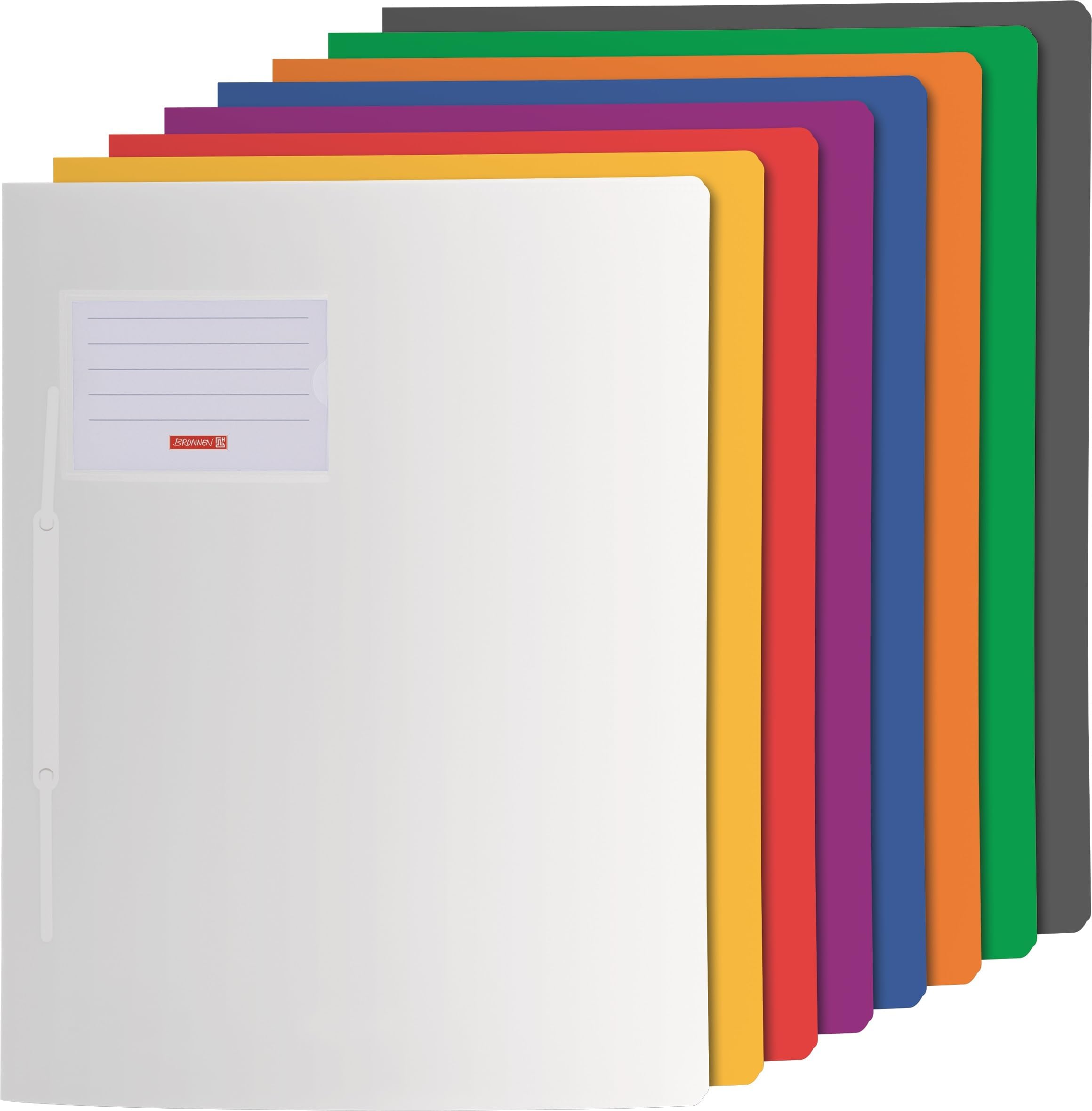 BRUNNEN Schnellhefter 8er-Set FACT!pp : Amazon.de: Bürobedarf ...