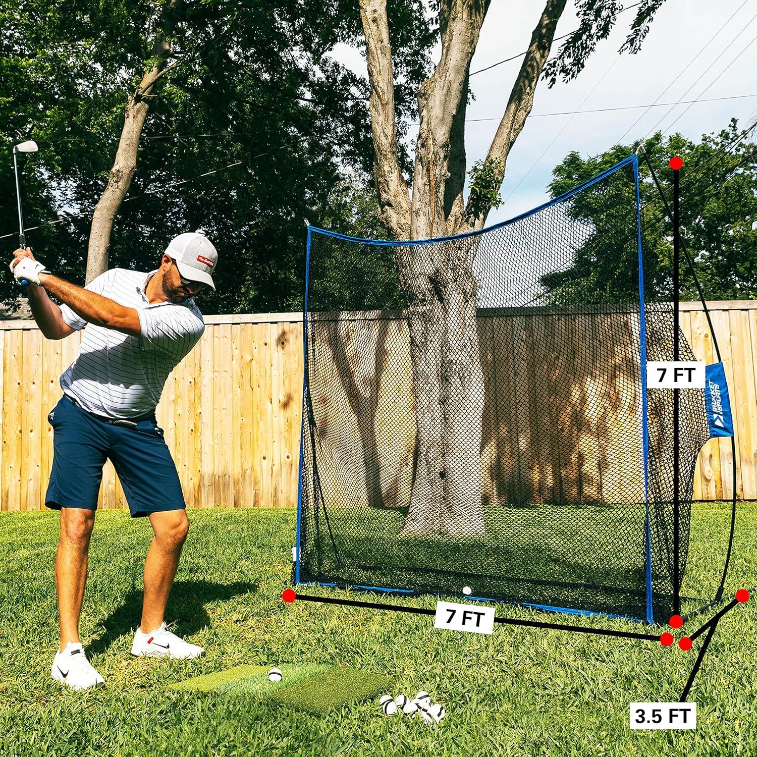 Rukket Haack Golf Net Practice Driving Indoor and Outdoor Golfing at ...