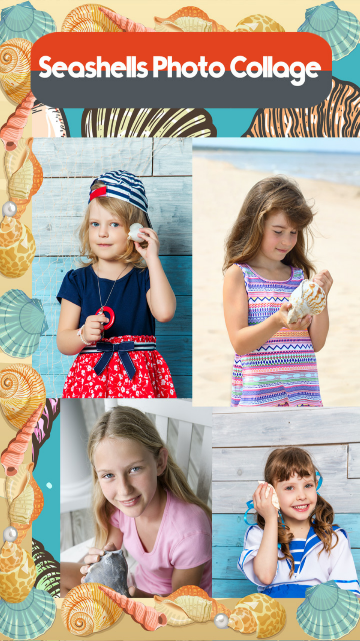 Seashells Photo Collage - App on Amazon Appstore