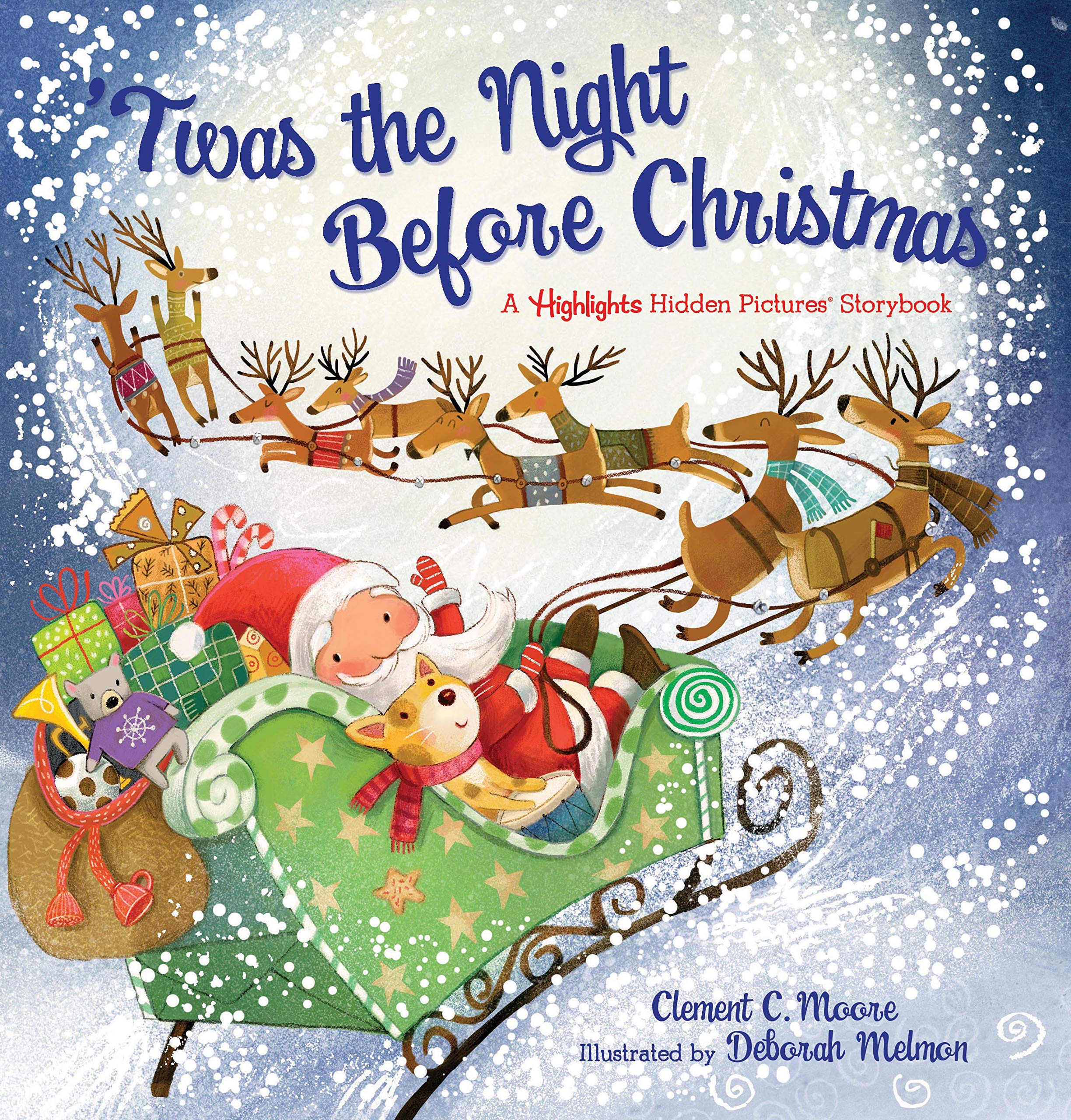 'Twas the Night Before Christmas: Christmas Storybook with Seek-and ...
