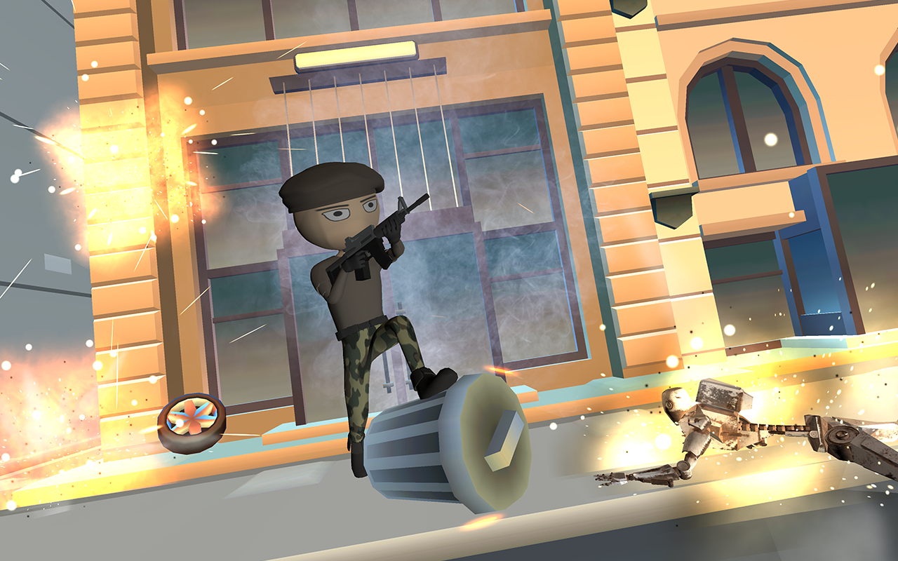 Stickman Detention Retreat: Robot Warrior Destruction - App on Amazon ...