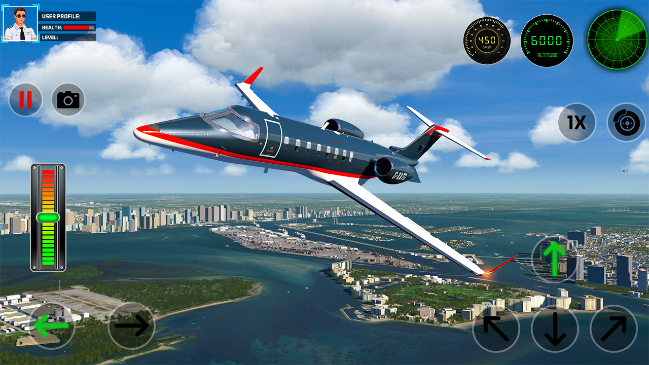 City Airline Commander Pilot Flight Simulator Air-plane Pro Games - App ...