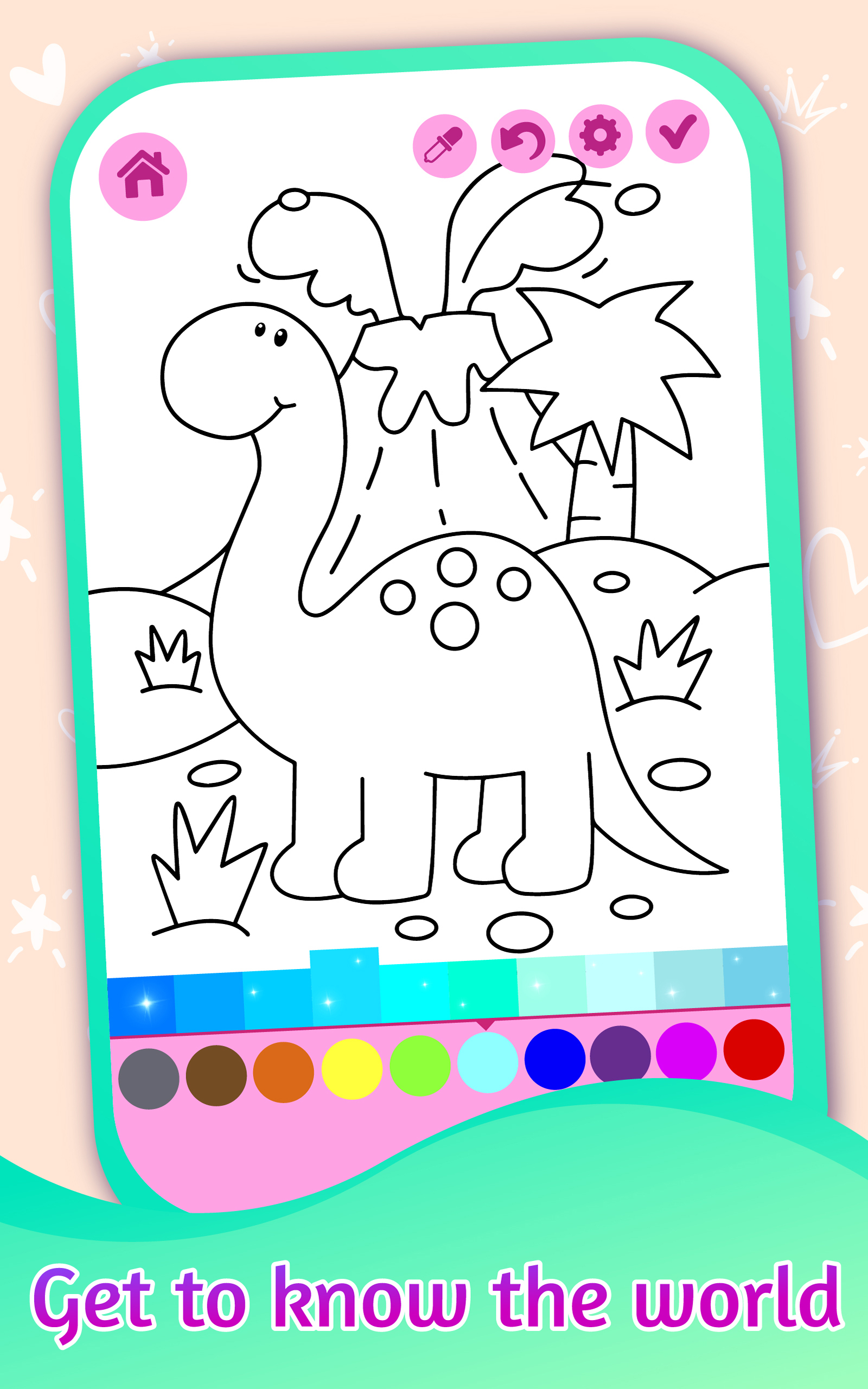 Coloring Pages Kids Games with Animation Effects - App on the Amazon ...