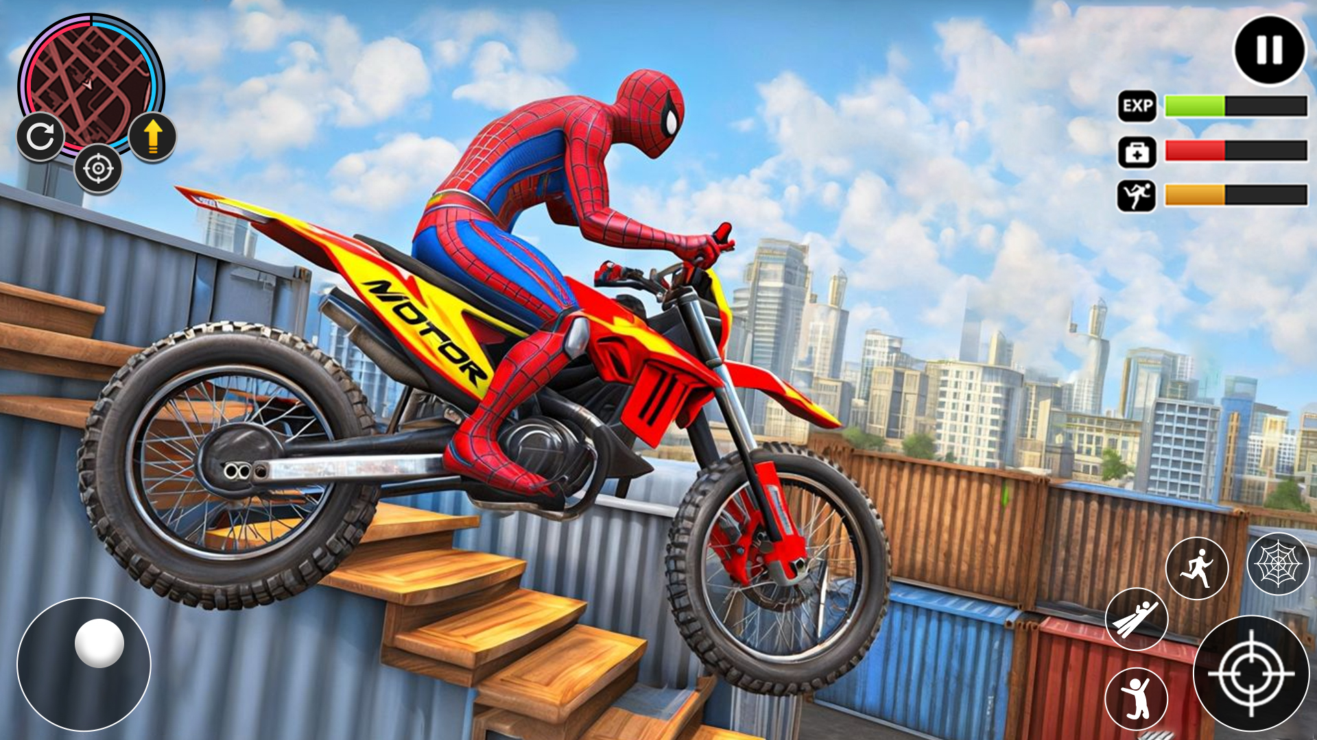 Spider Hero Bike Racing Super hero man Games: Hero Spider Fighter ...