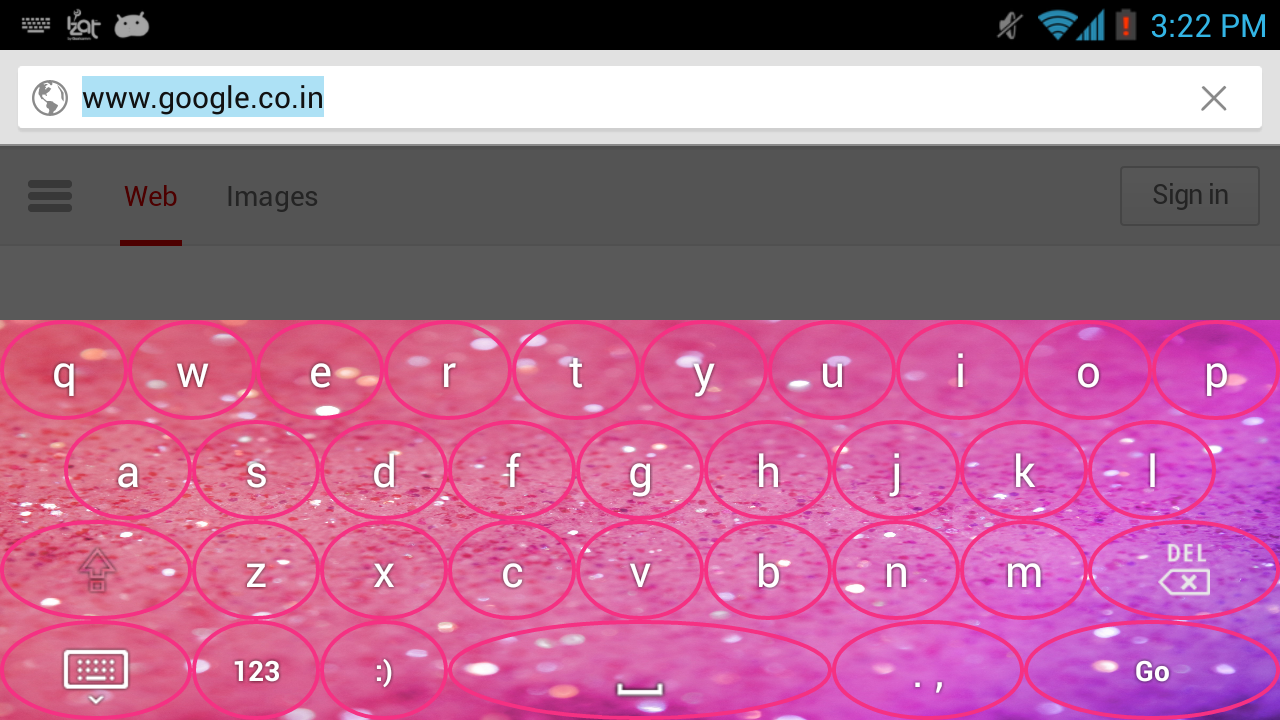 Emoji Keyboard Glitter keyboard Pink - App on the Amazon Appstore