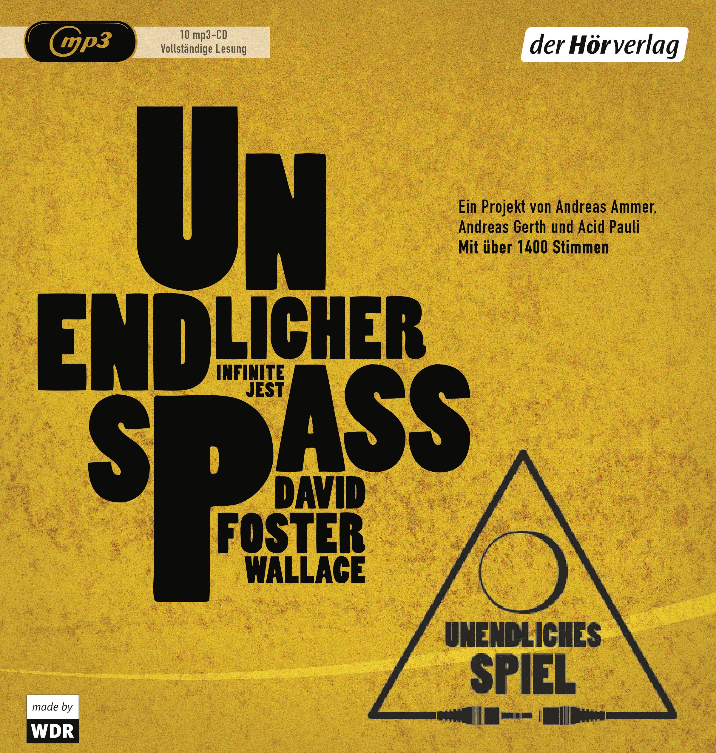 Unendlicher Spaß : Wallace, David Foster, Ammer, Andreas, Gerth ...