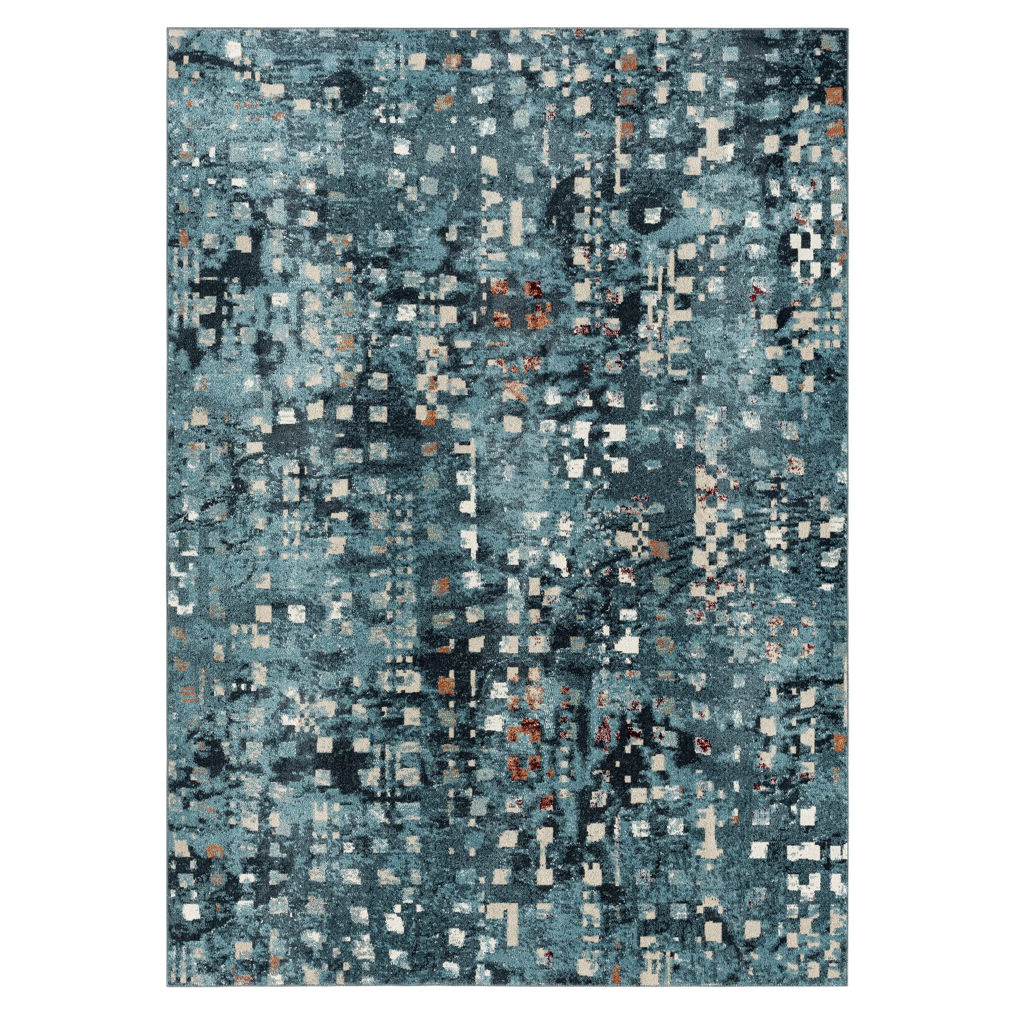 Amazon.com: Home Dynamix Everwash Treasure Eloise Modern Geometric ...