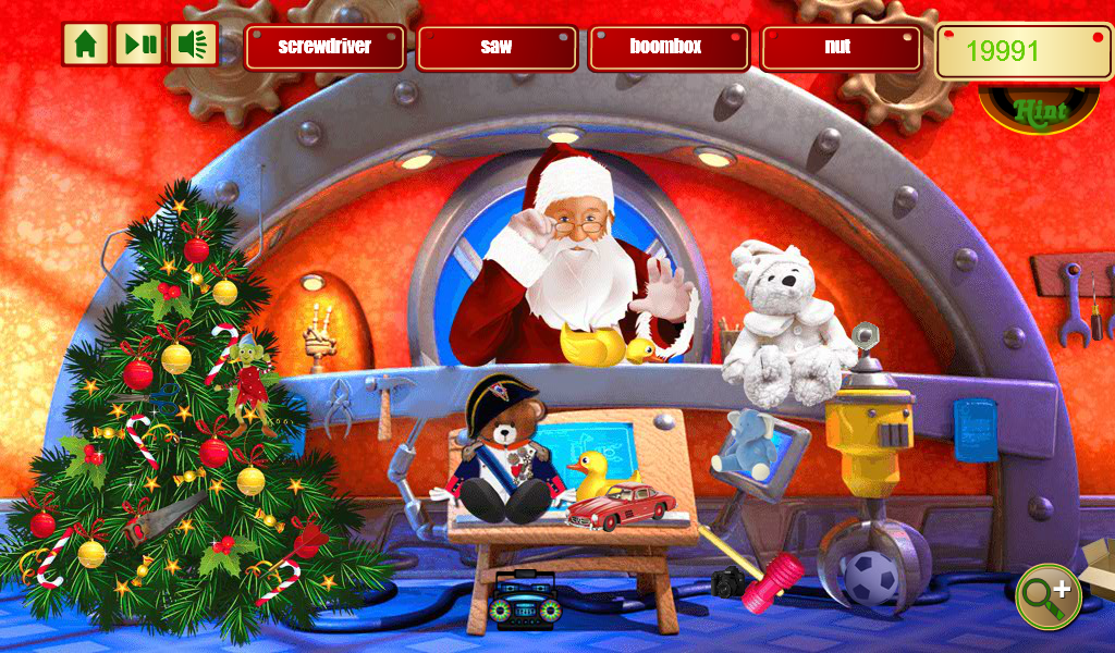 Hidden Object Santa Workshop Free - App on Amazon Appstore