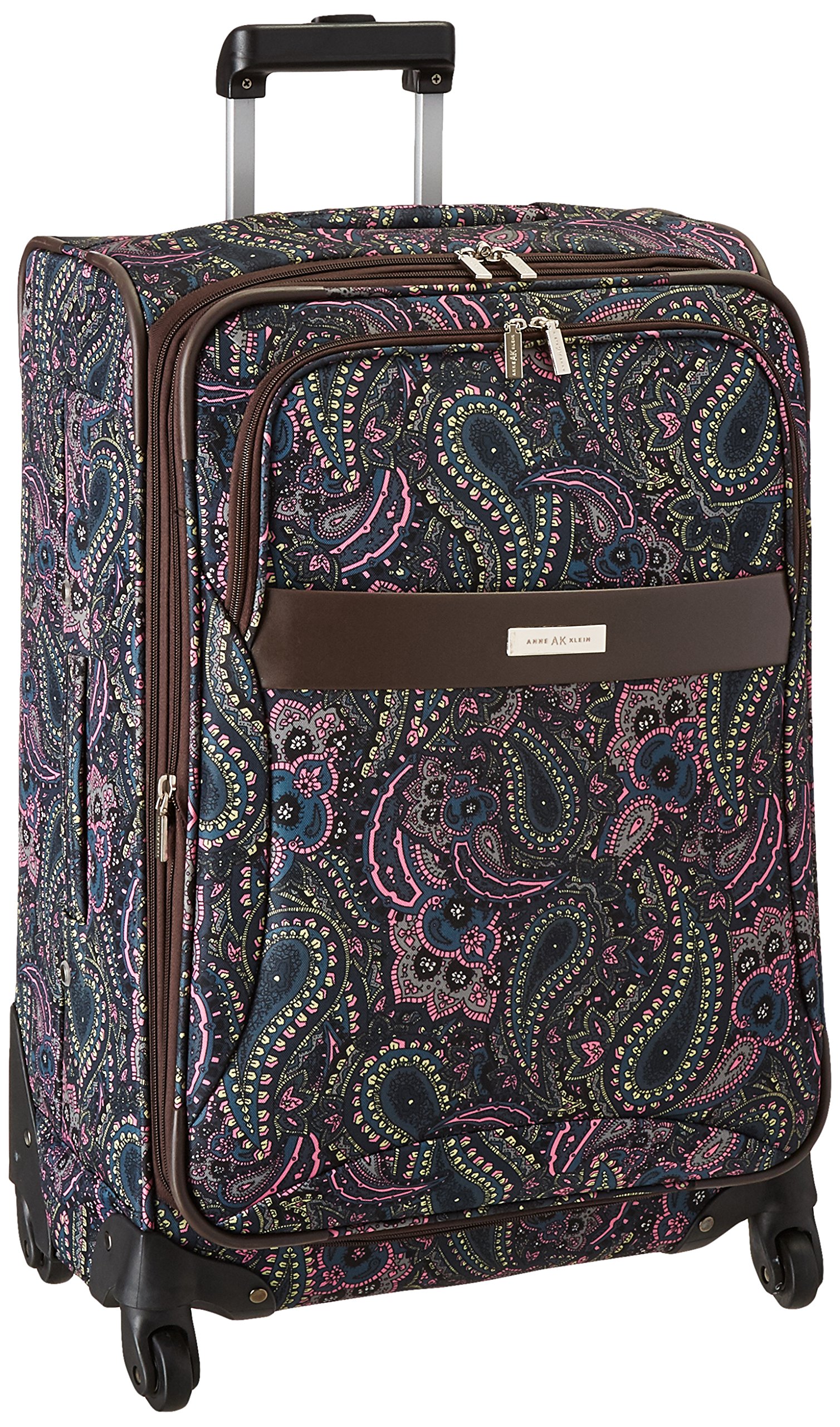 Anne Klein Portland 24 Inch Expandable Spinner Pink Multi Paisley ...