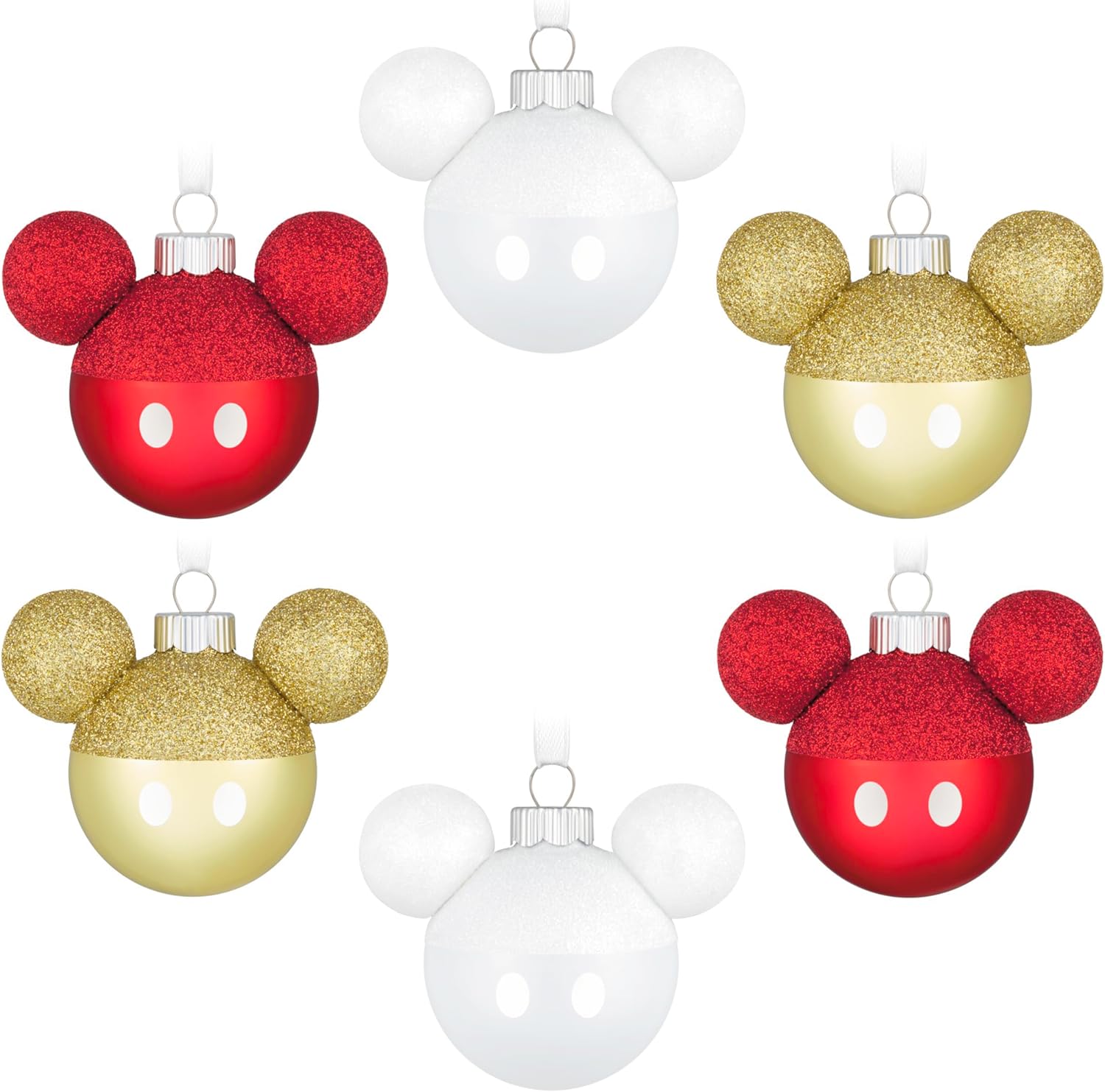 Amazon.com: Hallmark Keepsake Christmas Ornaments, Disney Mickey Mouse ...
