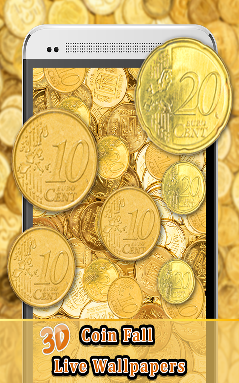 3D Coin Fall Live Wallpapers-Amazonアプリストアのアプリ