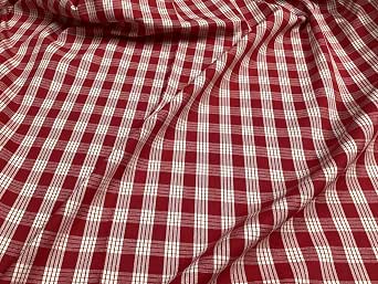 Amazon.com: Red Palaka Woven Fabric Hawaiian : Arts, Crafts & Sewing