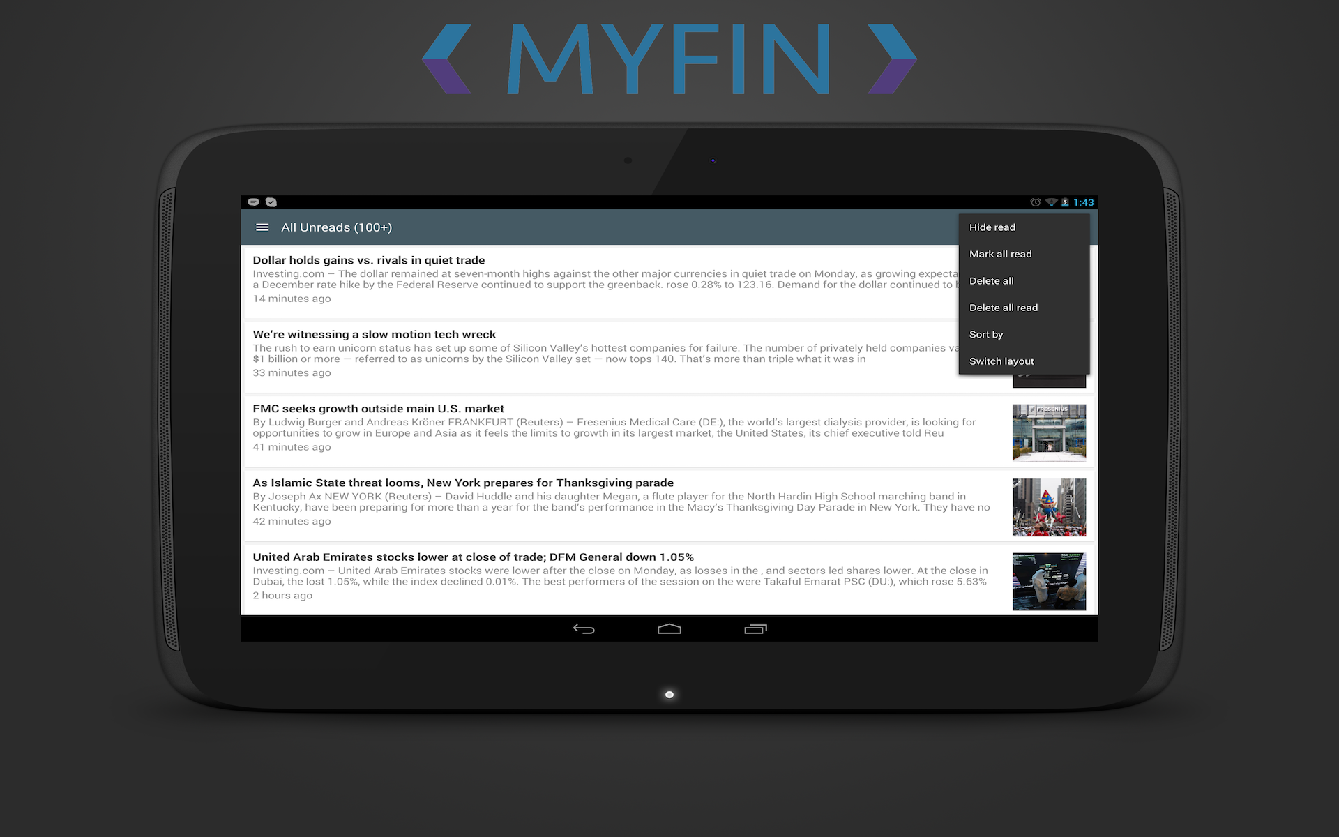 MyFin > Stock & Forex charts and news - App on Amazon Appstore