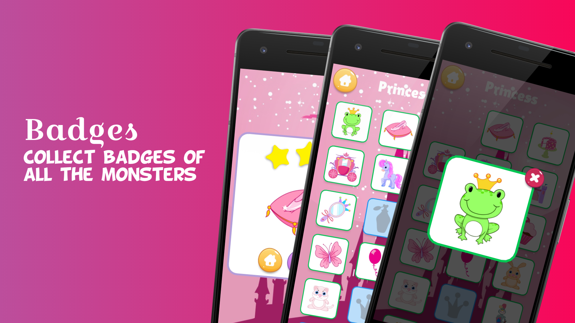 Kids memo games - Princess and unicorn matching game - App on Amazon ...