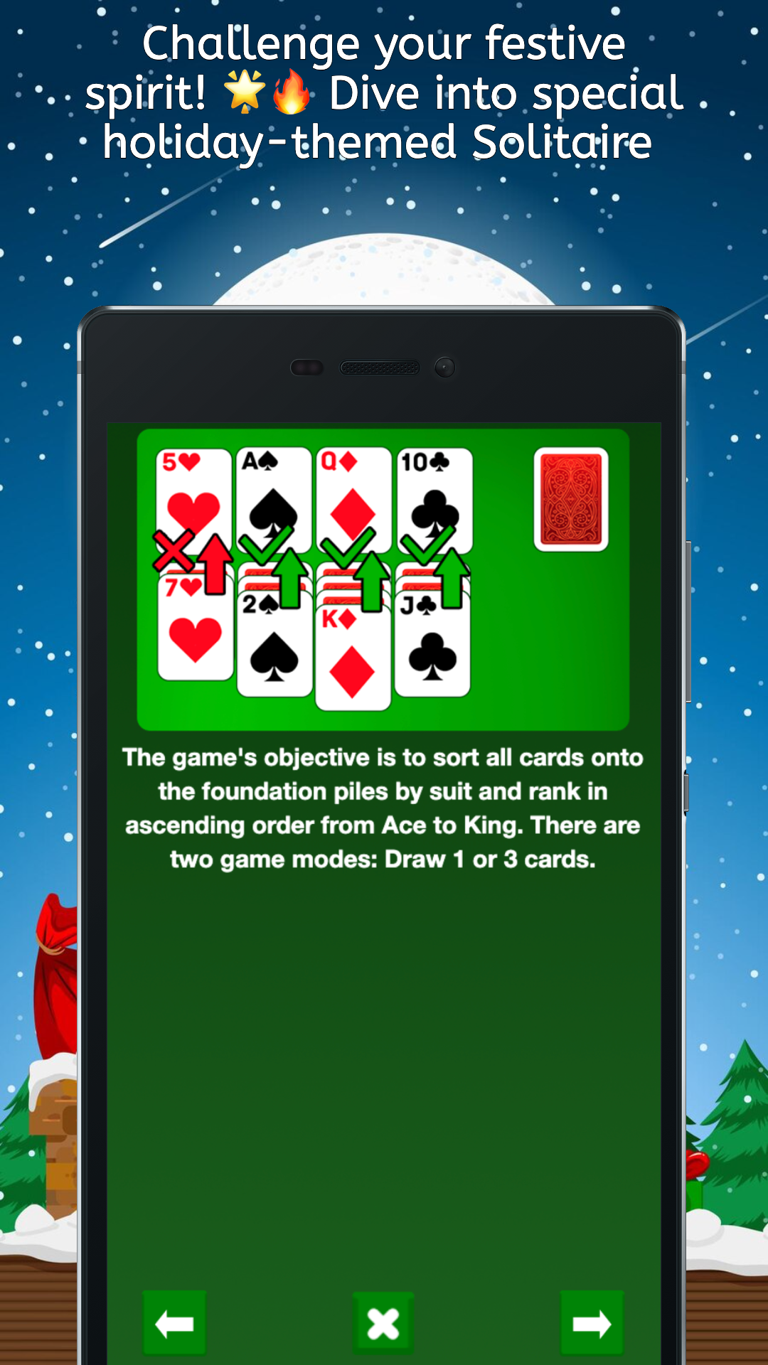 Santa Christmas Play Solitaire - Um jogo festivo para se divertir nas ...