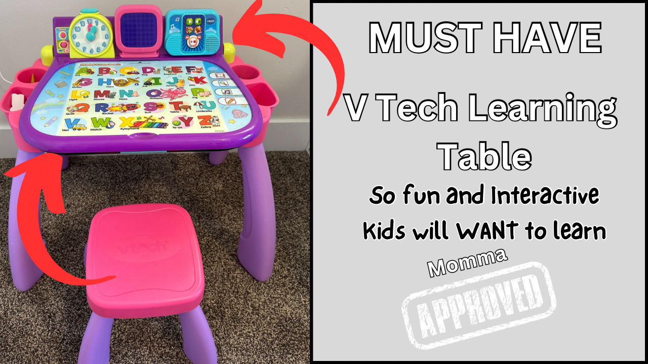 Watch HONEST REVIEW- Fun interactive VTech learning table on Amazon Live