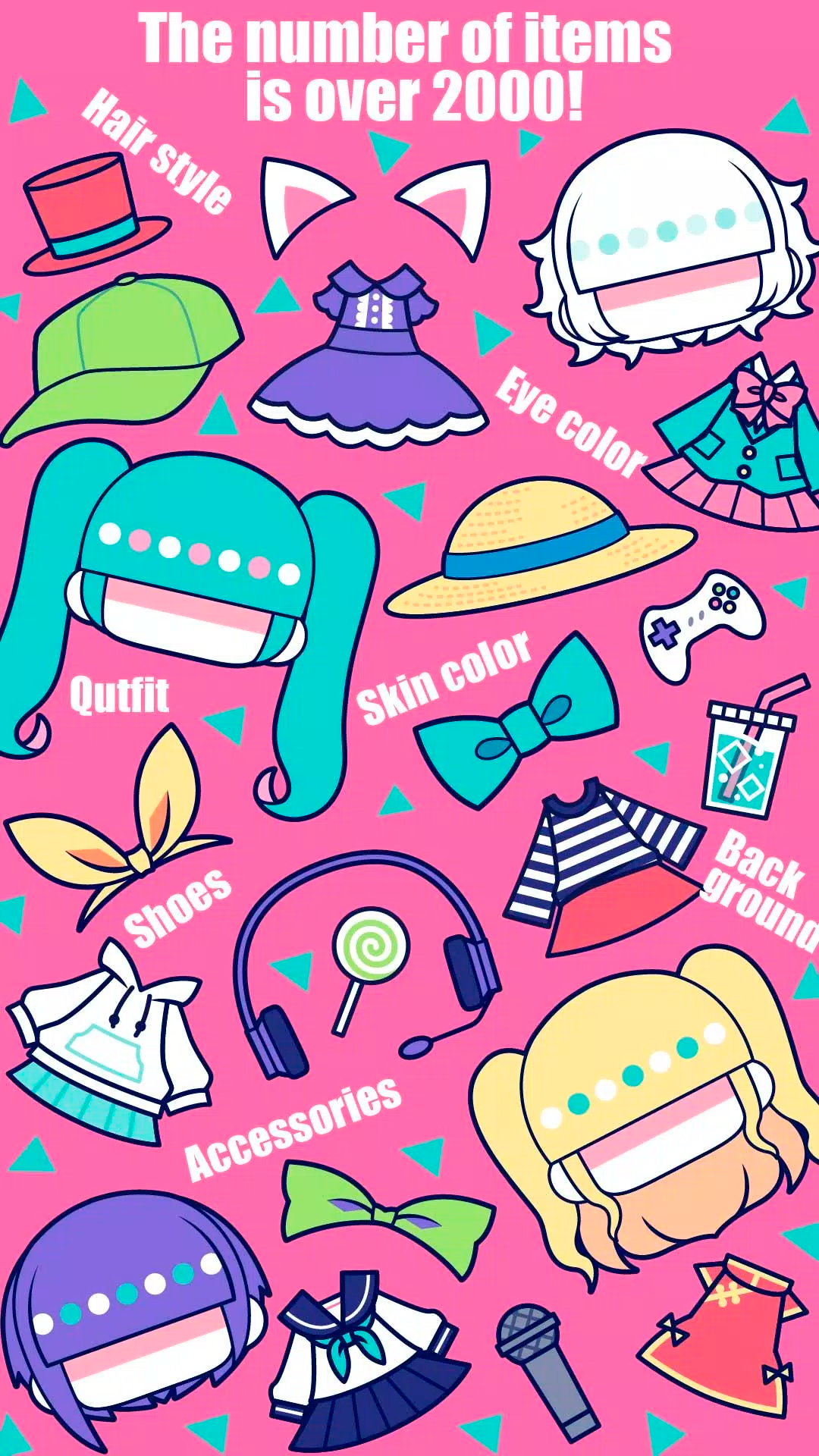 CustomTiyoko Dress Up Game - App on Amazon Appstore