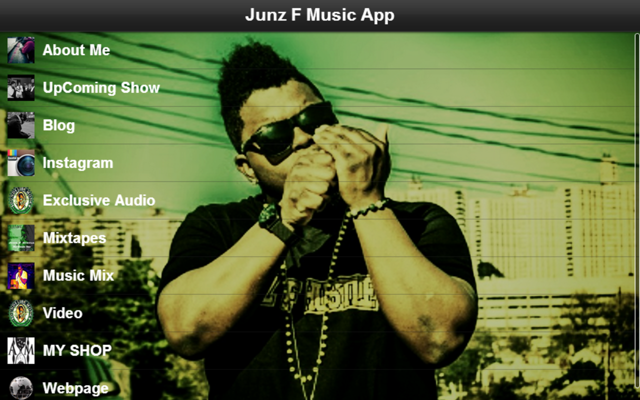 Junz F Music App - App on Amazon Appstore
