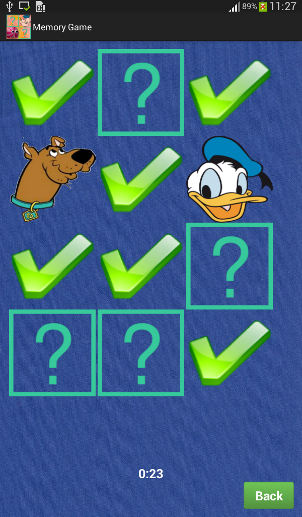 Kids Cartoon Memory Game - App on the Amazon Appstore