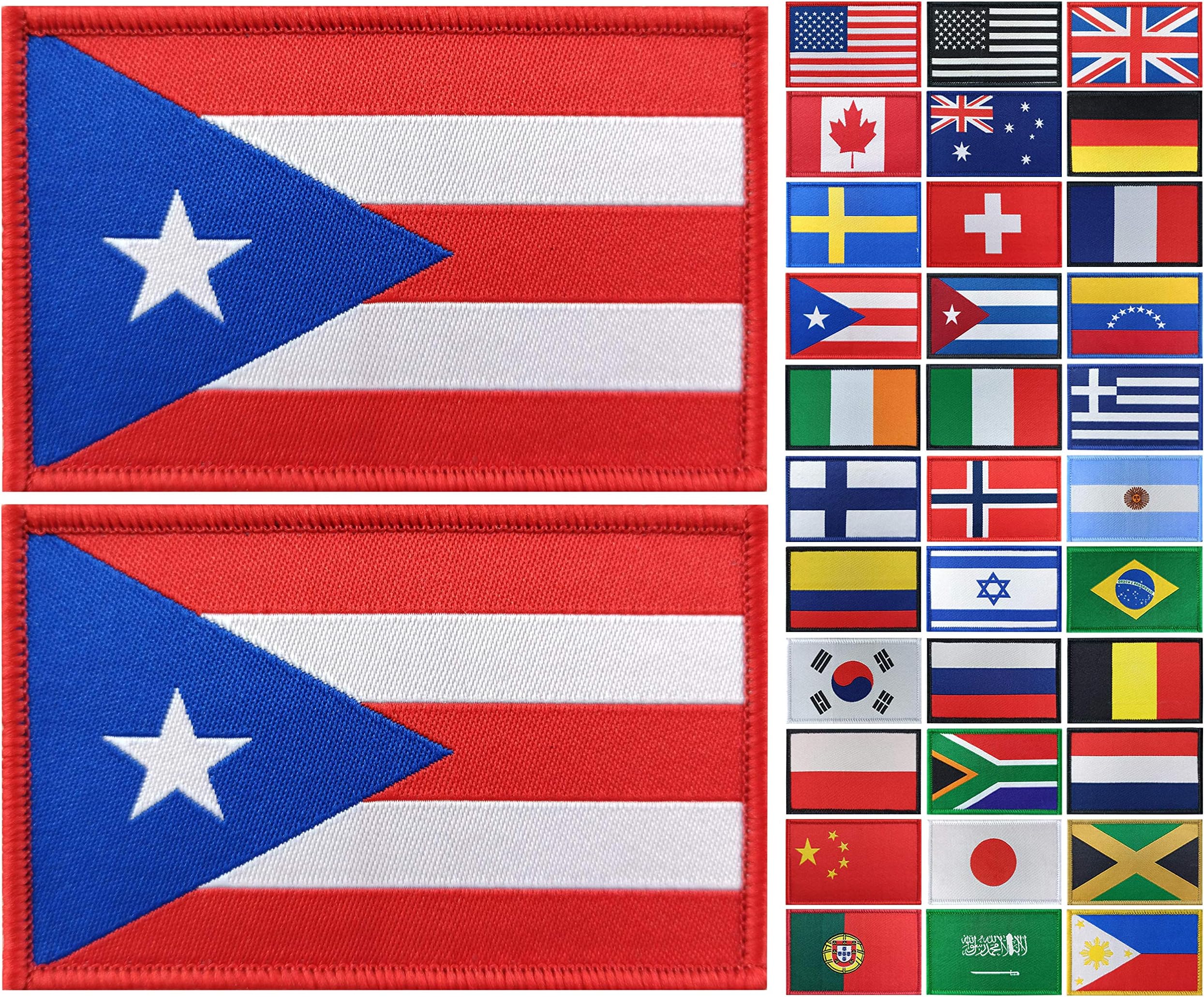 Amazon.com: Puerto Rico Flag ACU Tactical Hook Patch (PR3): Arts ...
