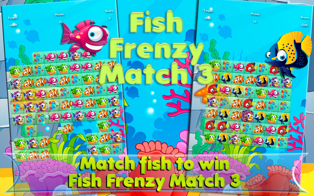 Fish Frenzy Match 3 - App on Amazon Appstore