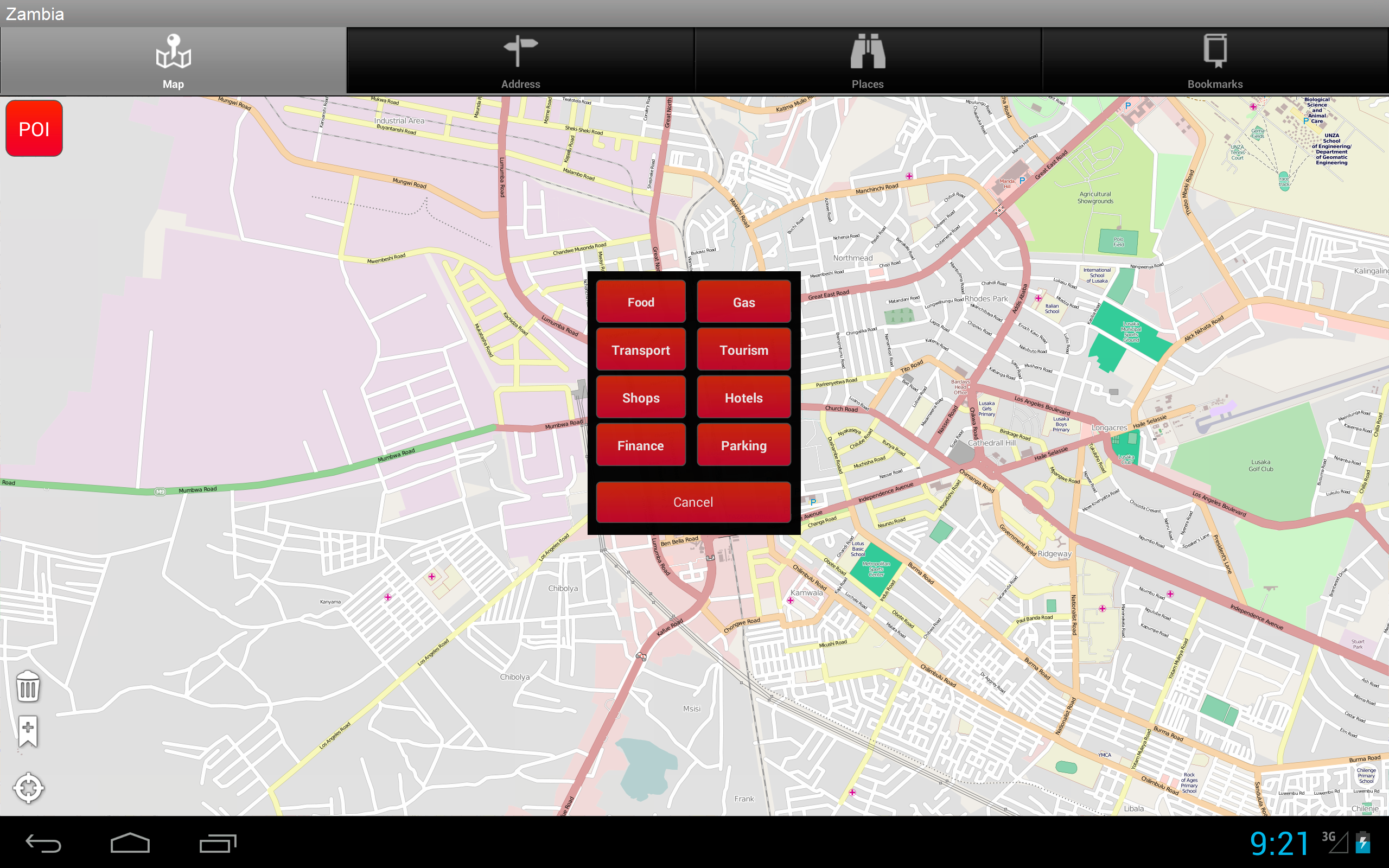 Zâmbia Onboard Mapa: Mobile GPS Apps - Aplicativo na Amazon Appstore