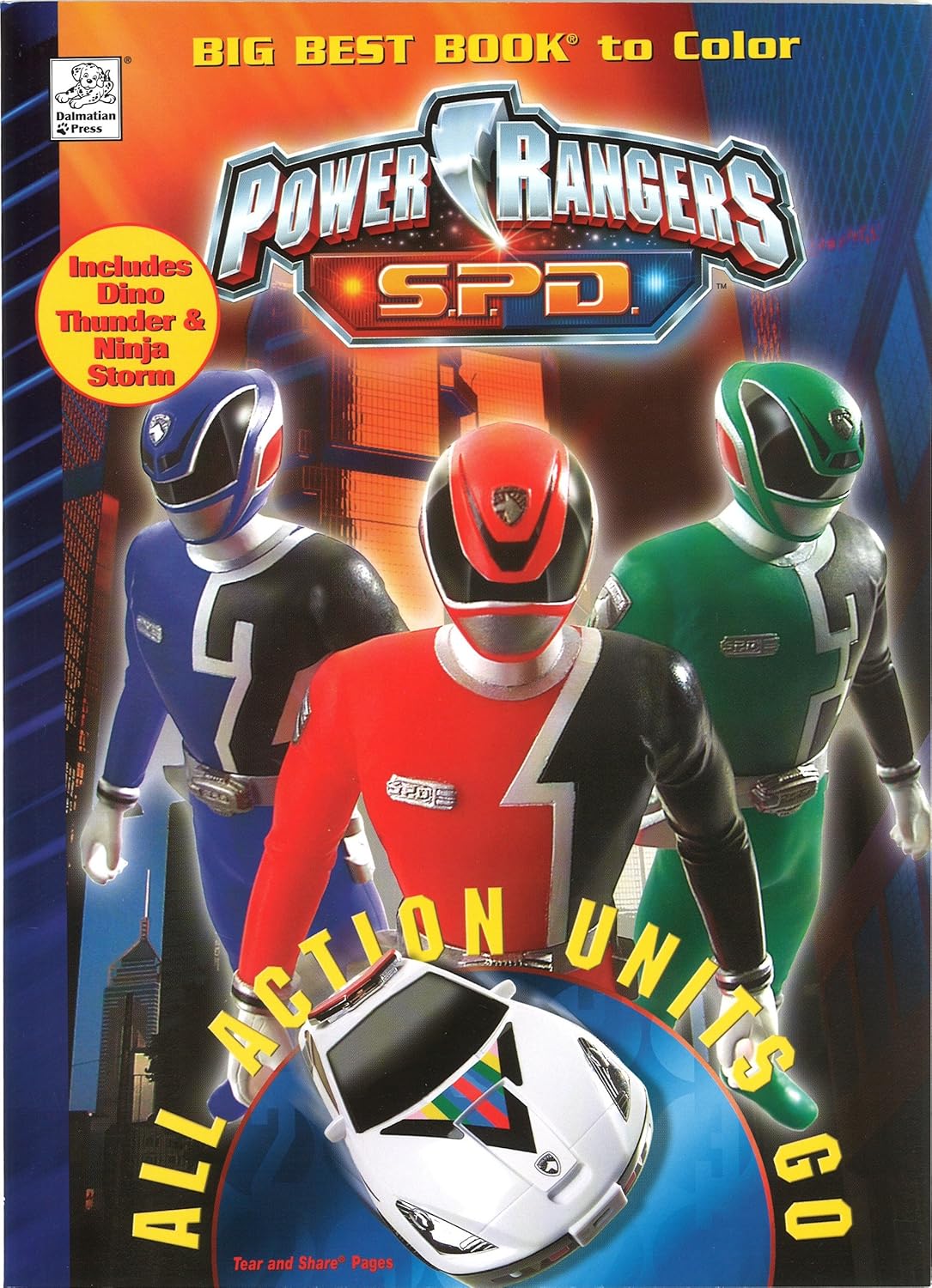 Power Rangers S.P.D. All Action Units Go: 9781403711816: Amazon.com: Books